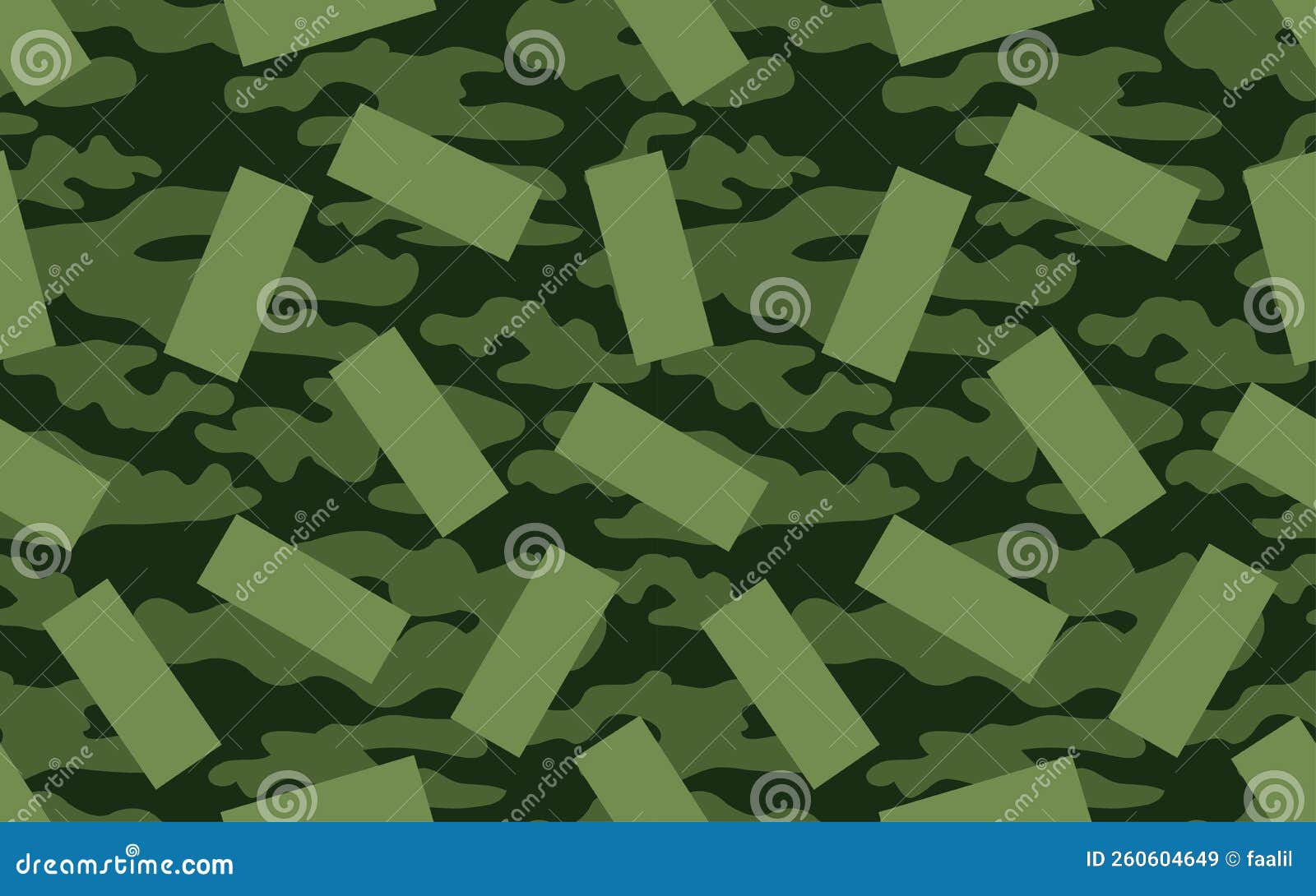 Geometric Square Camouflage Abstract Seamless Pattern, Military ...