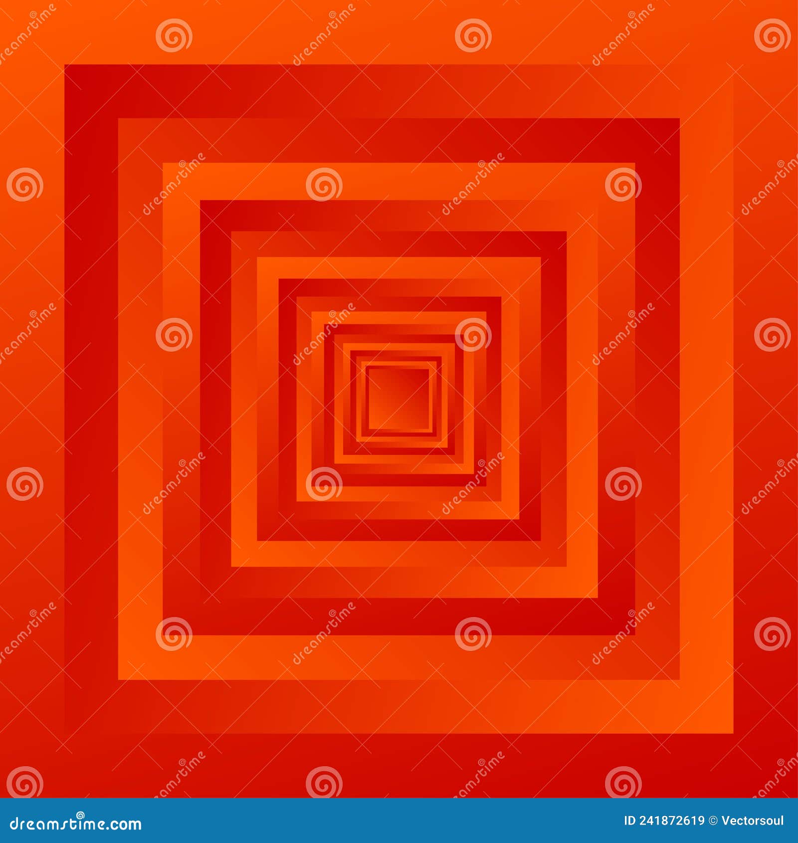 Geometric Square Design Shape with Random Shaded, Gradient Fill Stock ...