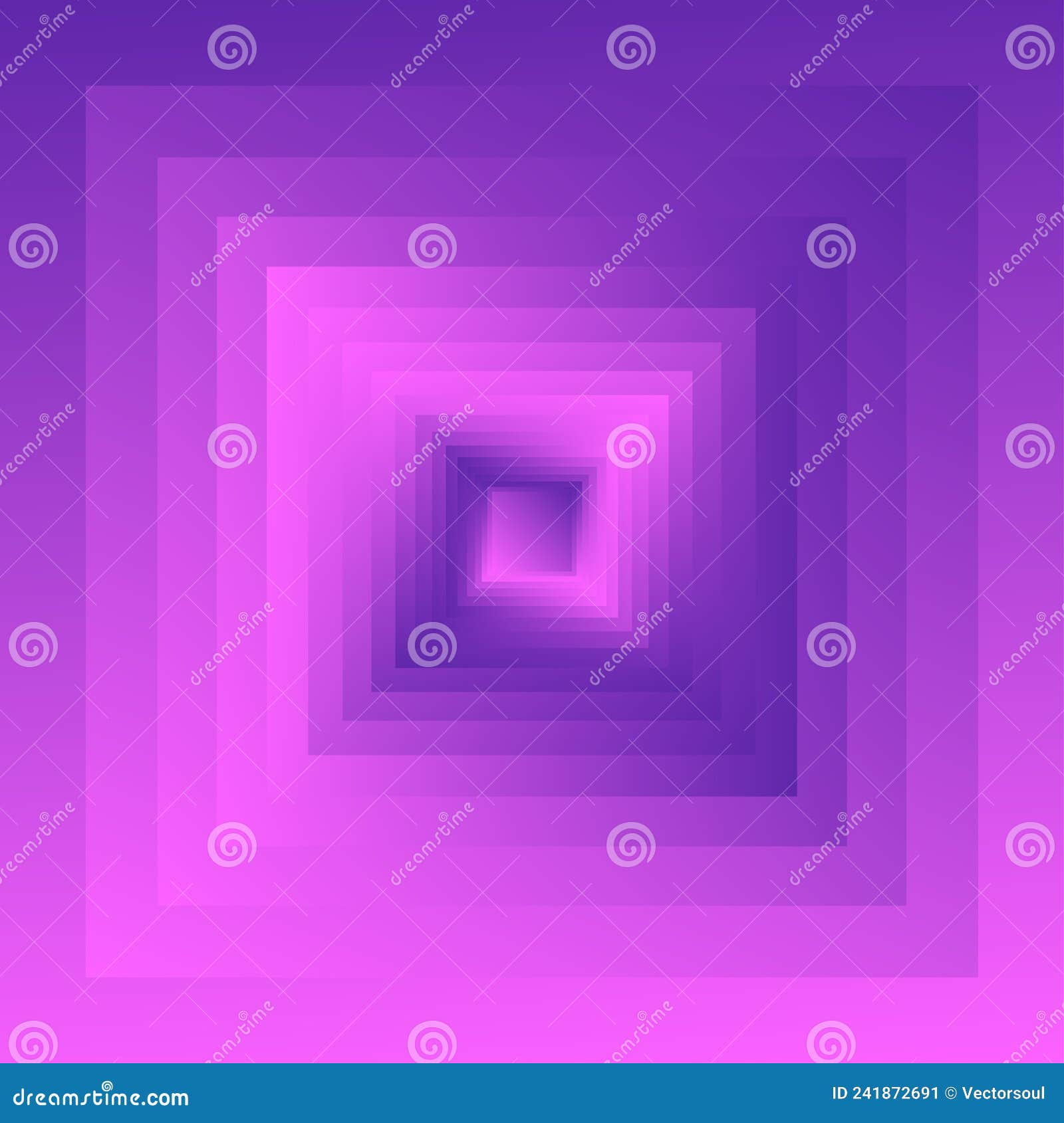 Geometric Square Design Shape with Random Shaded, Gradient Fill Stock ...