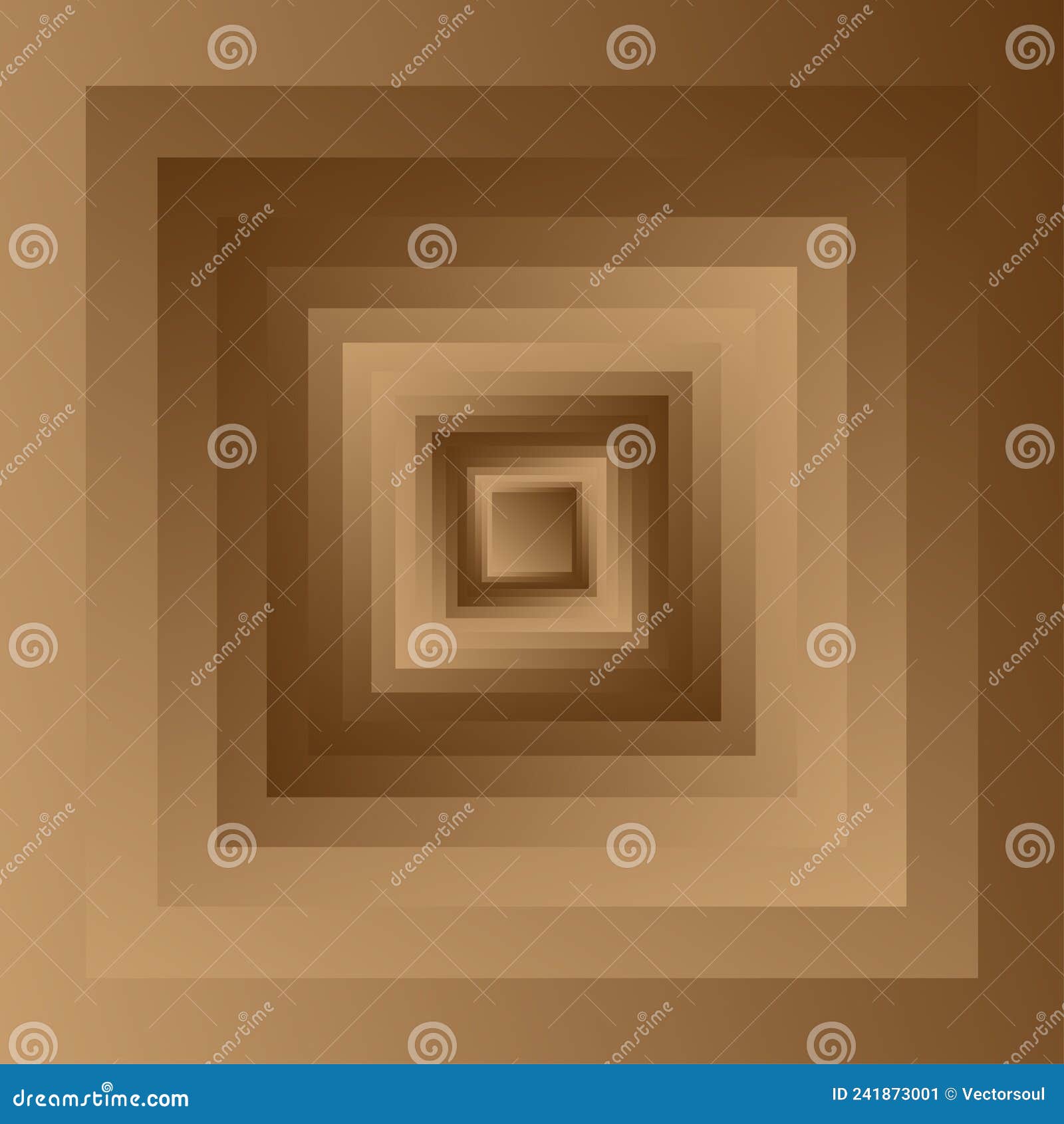 Geometric Square Design Shape with Random Shaded, Gradient Fill Stock ...