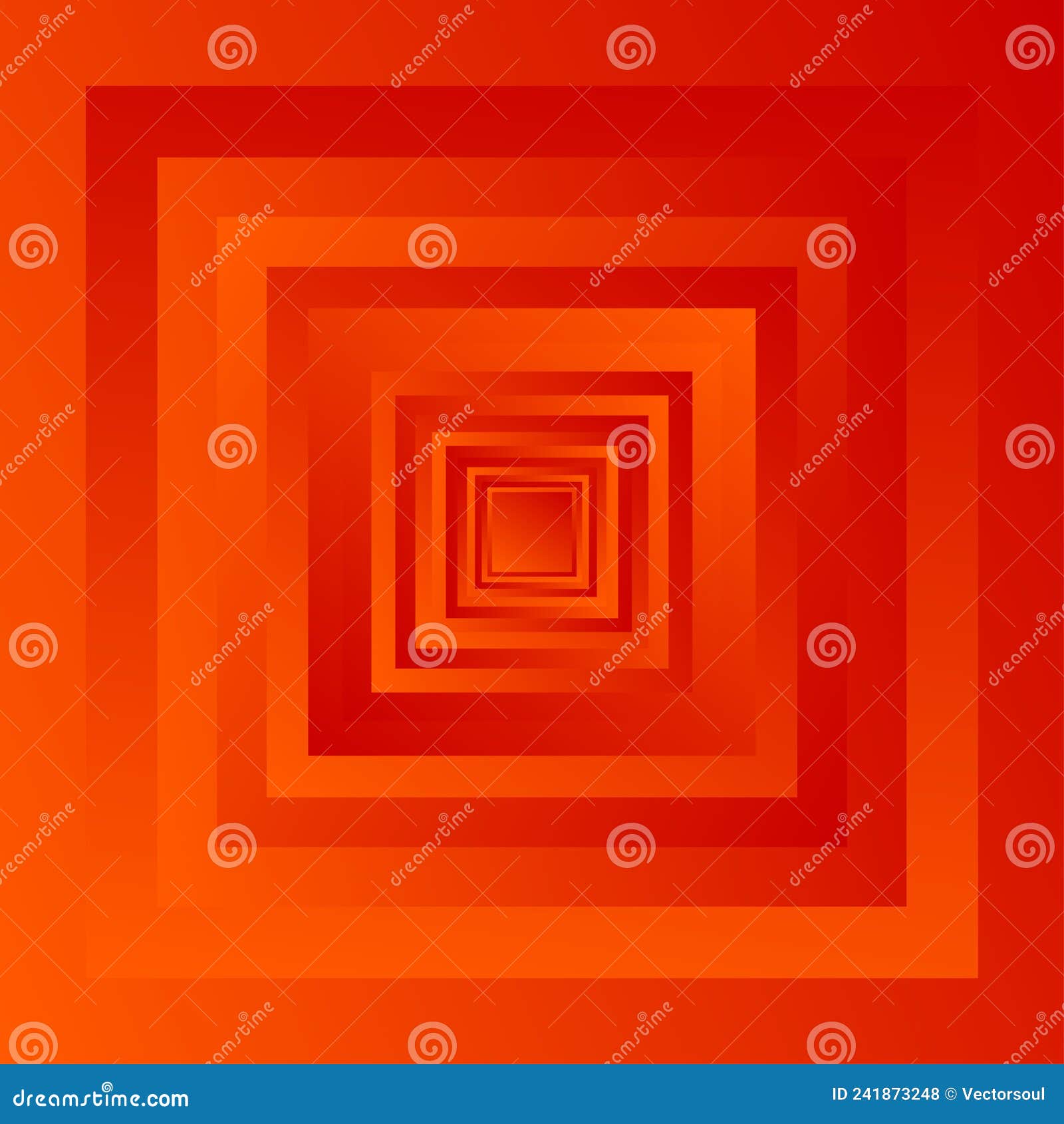 Geometric Square Design Shape with Random Shaded, Gradient Fill Stock ...