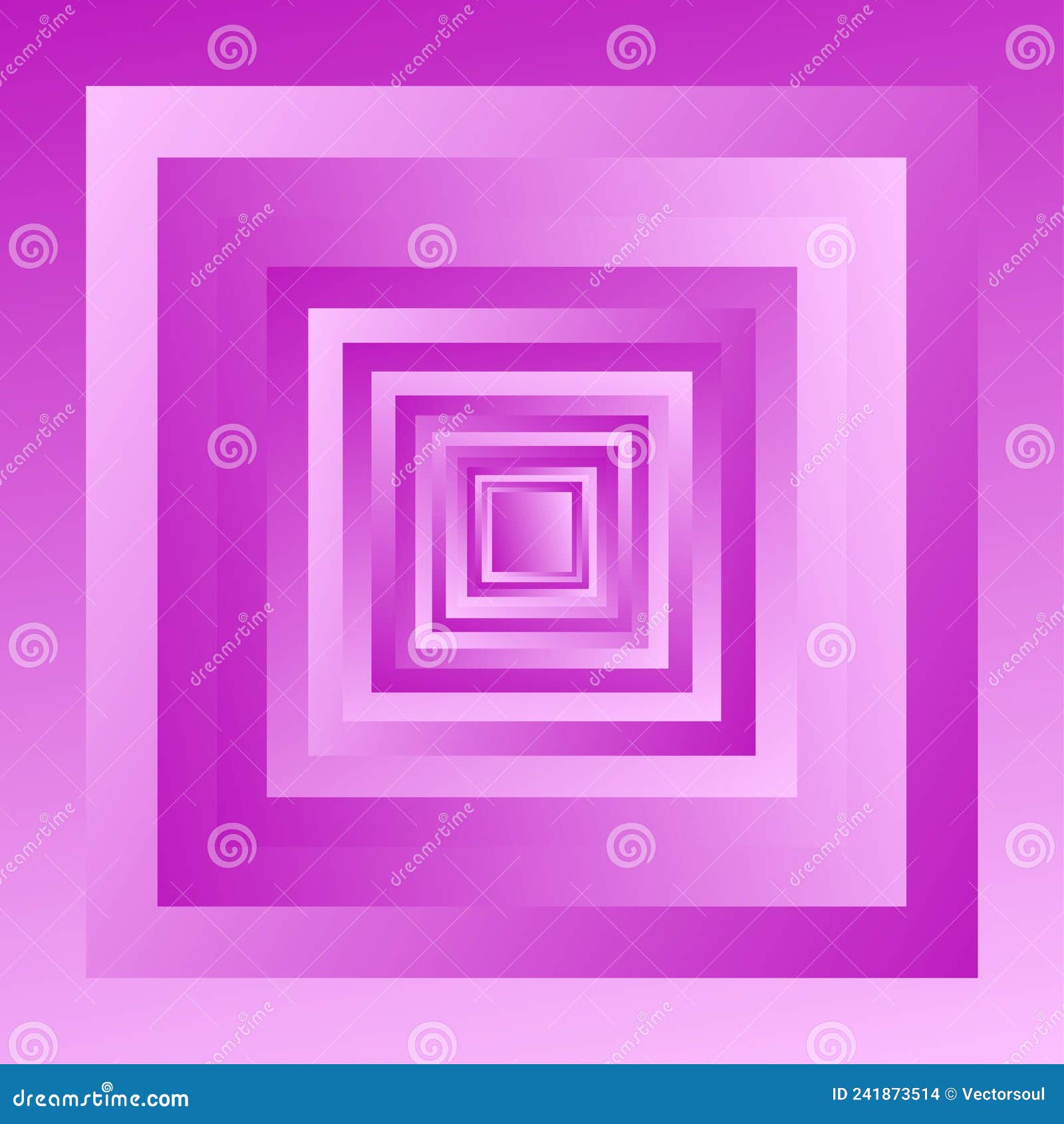 Geometric Square Design Shape with Random Shaded, Gradient Fill Stock ...