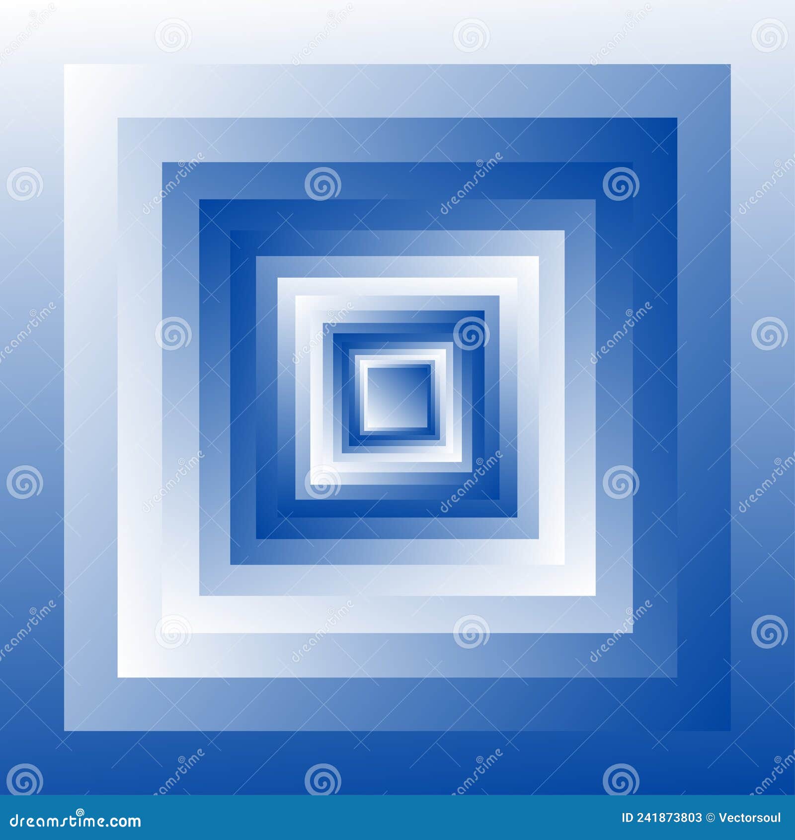 Geometric Square Design Shape with Random Shaded, Gradient Fill Stock ...