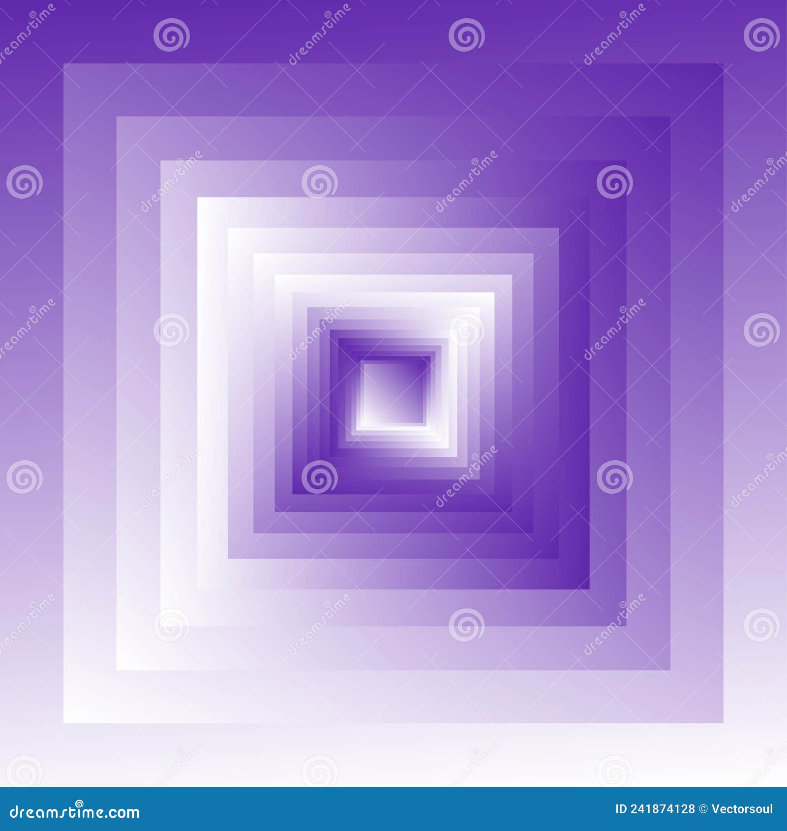 Geometric Square Design Shape with Random Shaded, Gradient Fill Stock ...