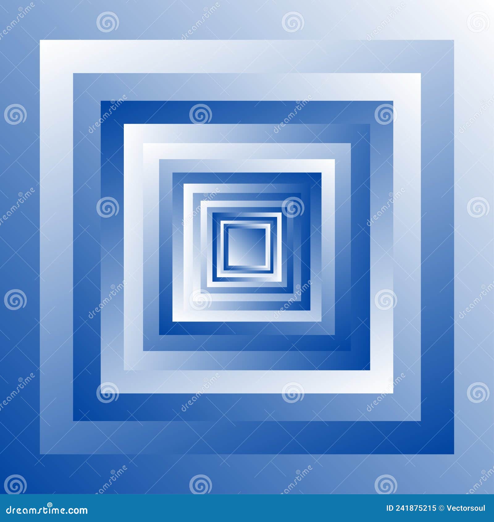 Geometric Square Design Shape with Random Shaded, Gradient Fill Stock ...