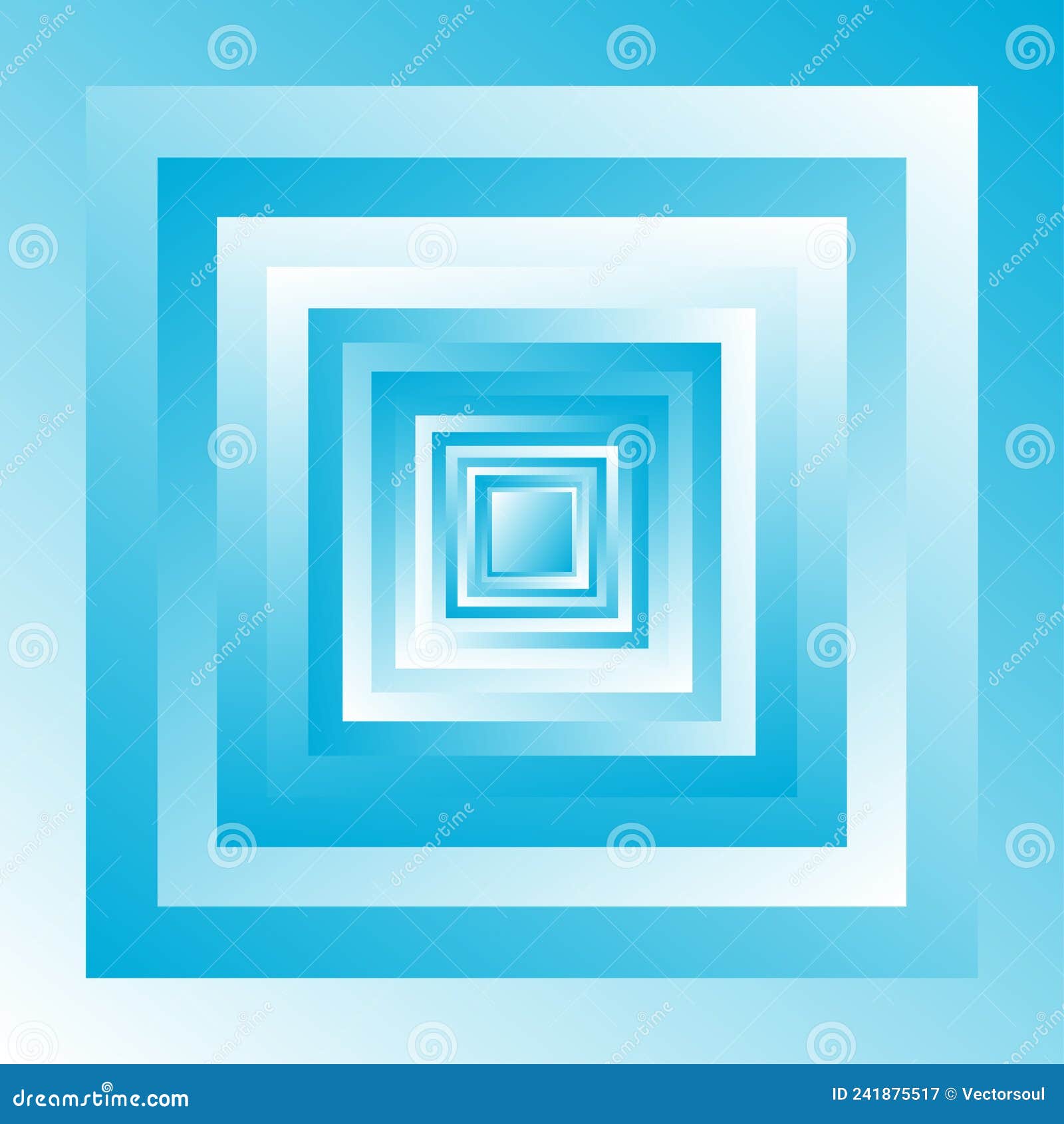 Geometric Square Design Shape with Random Shaded, Gradient Fill Stock ...