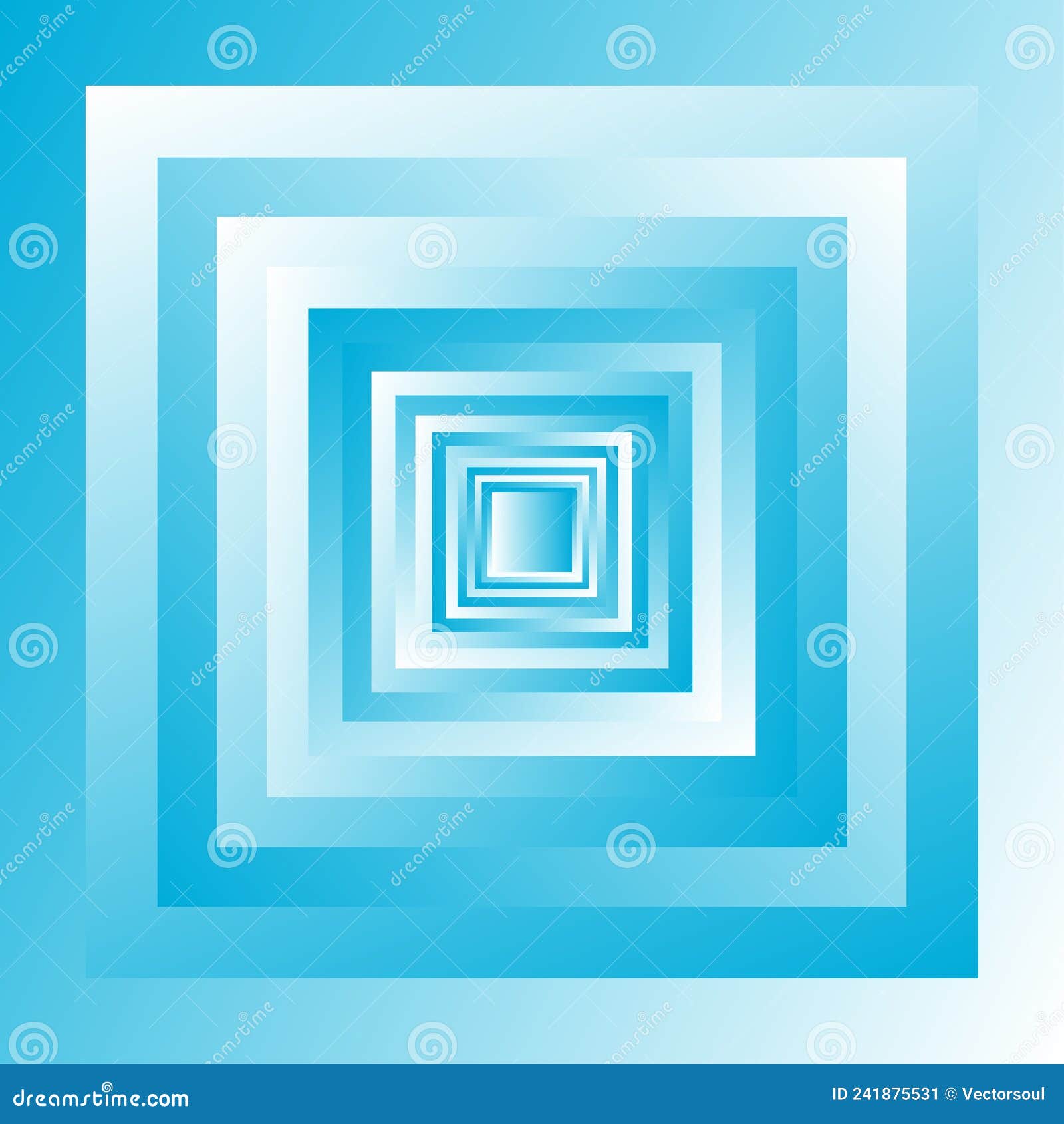 Geometric Square Design Shape with Random Shaded, Gradient Fill Stock ...