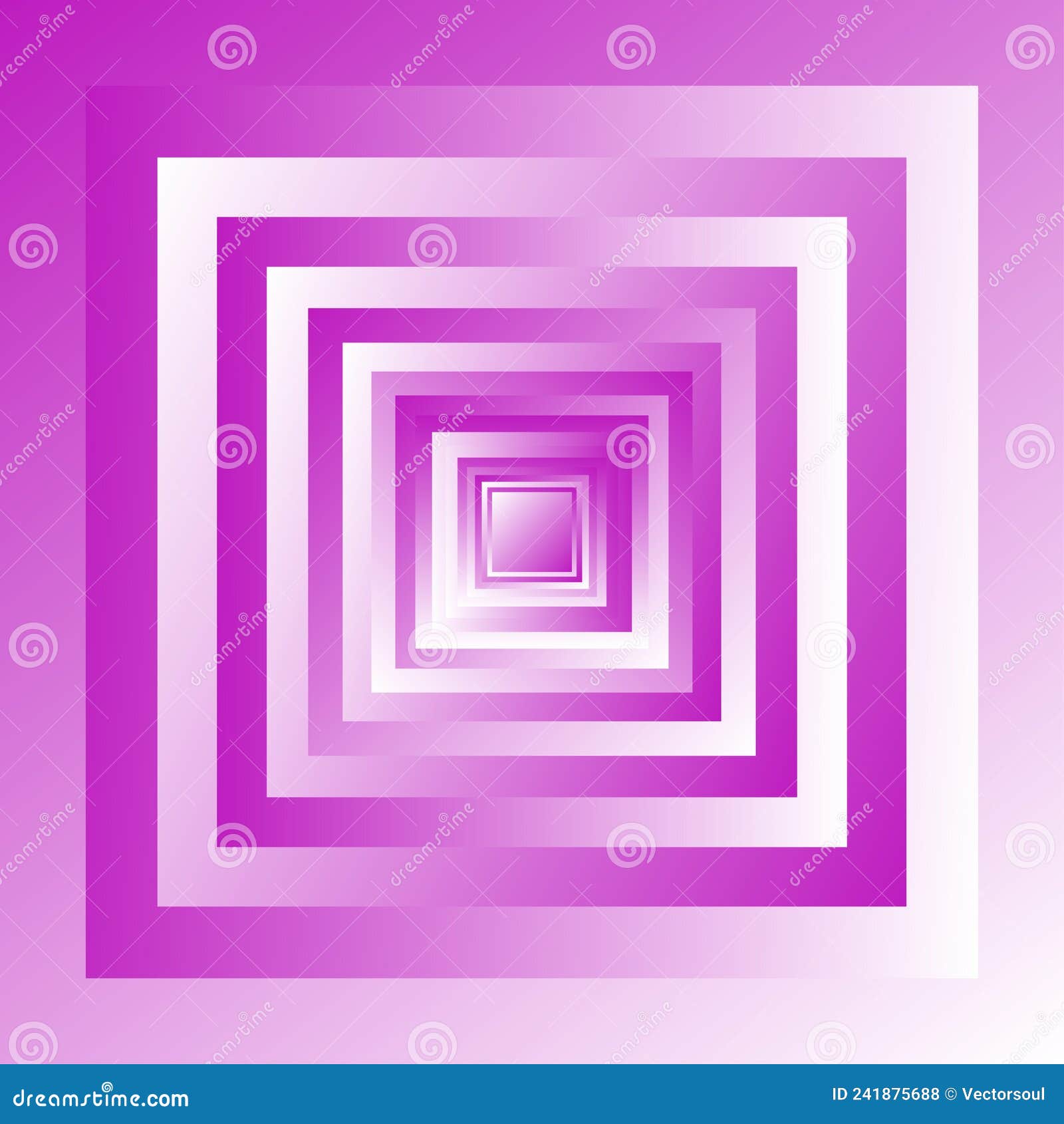 Geometric Square Design Shape with Random Shaded, Gradient Fill Stock ...