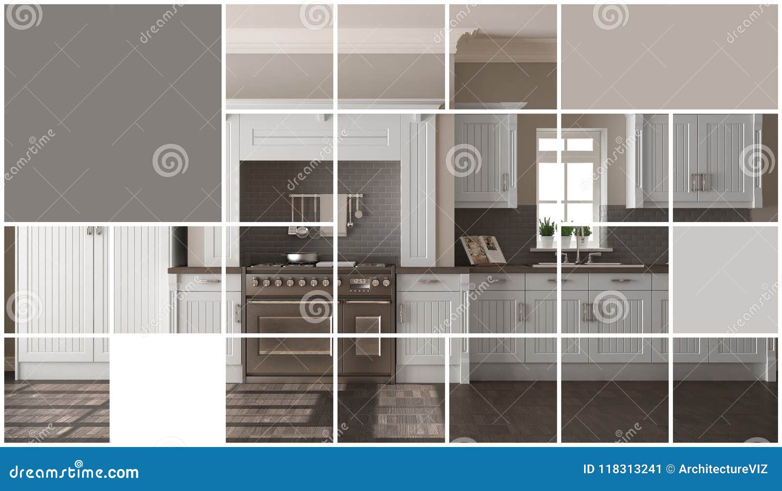 Geometric Square Mosaic Graphic Effect with Copy Space for Text ...