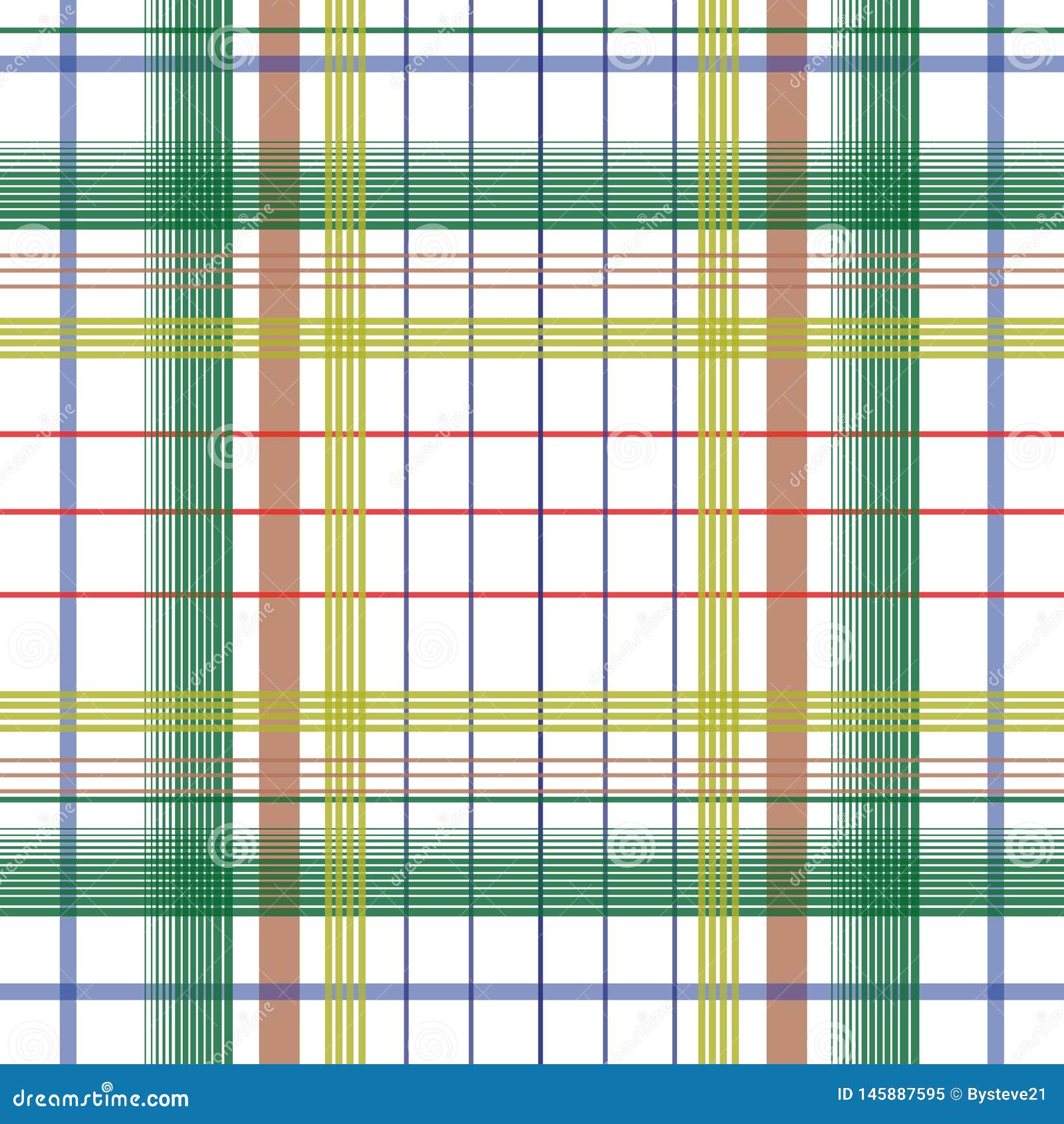 Seamless Plaid Line Pattern Design Stock Vector - Illustration of line ...