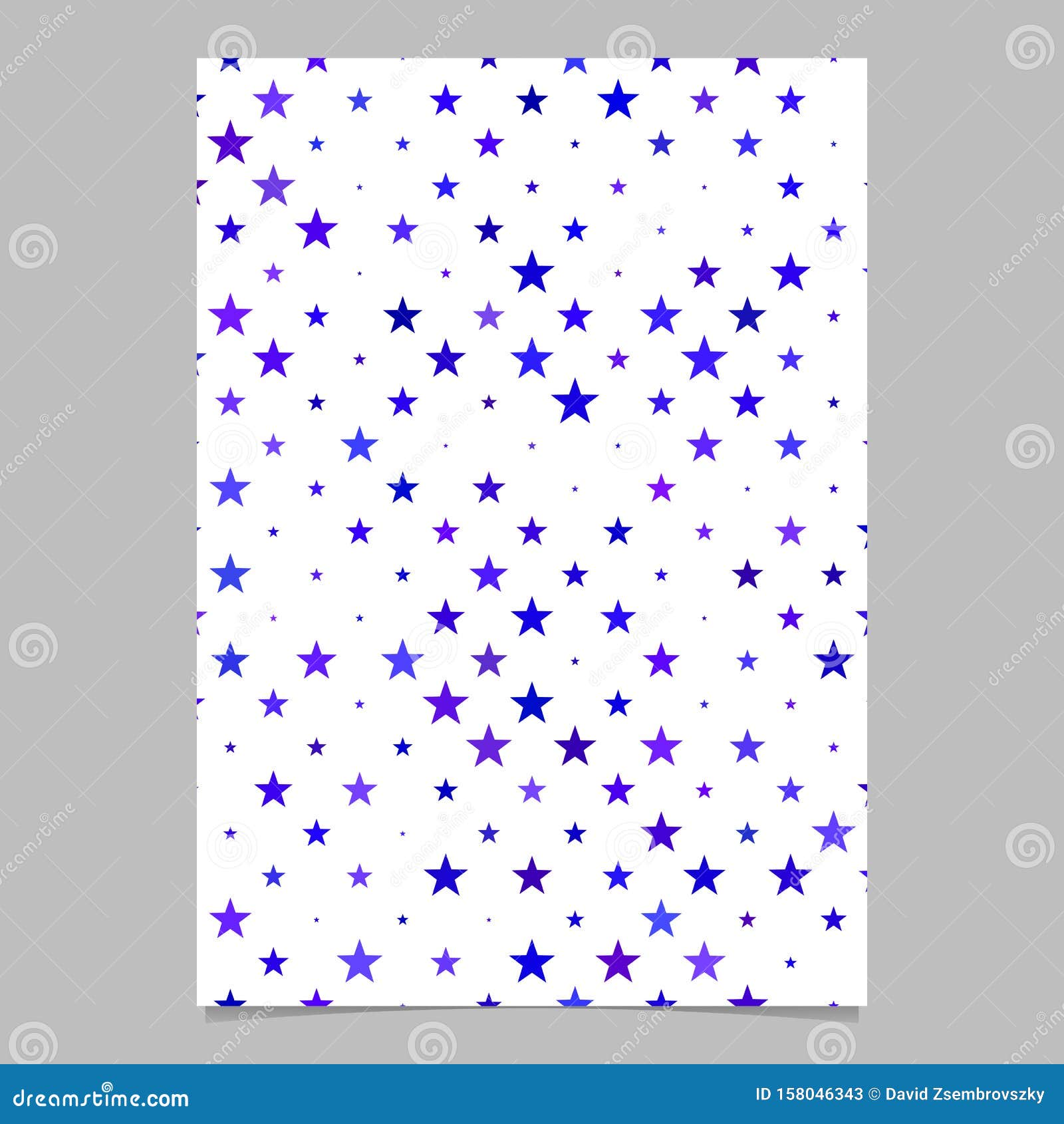 Geometric Star Pattern Background Poster Template - Vector Graphic ...