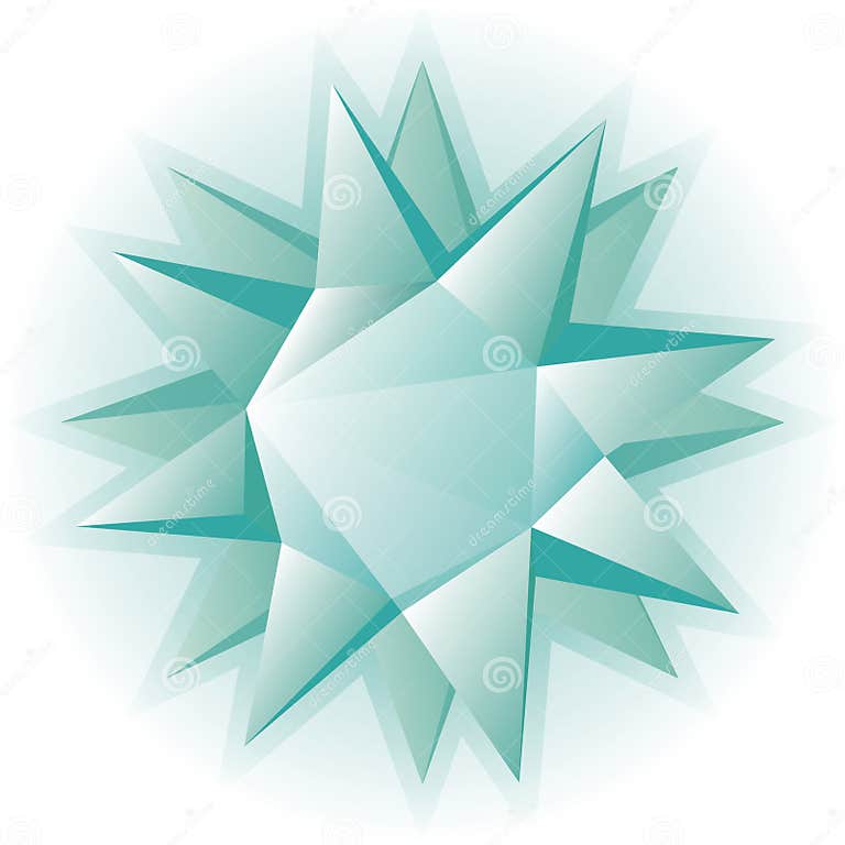 Geometric Star. Vector Illustration Decorative Design Stock Vector ...