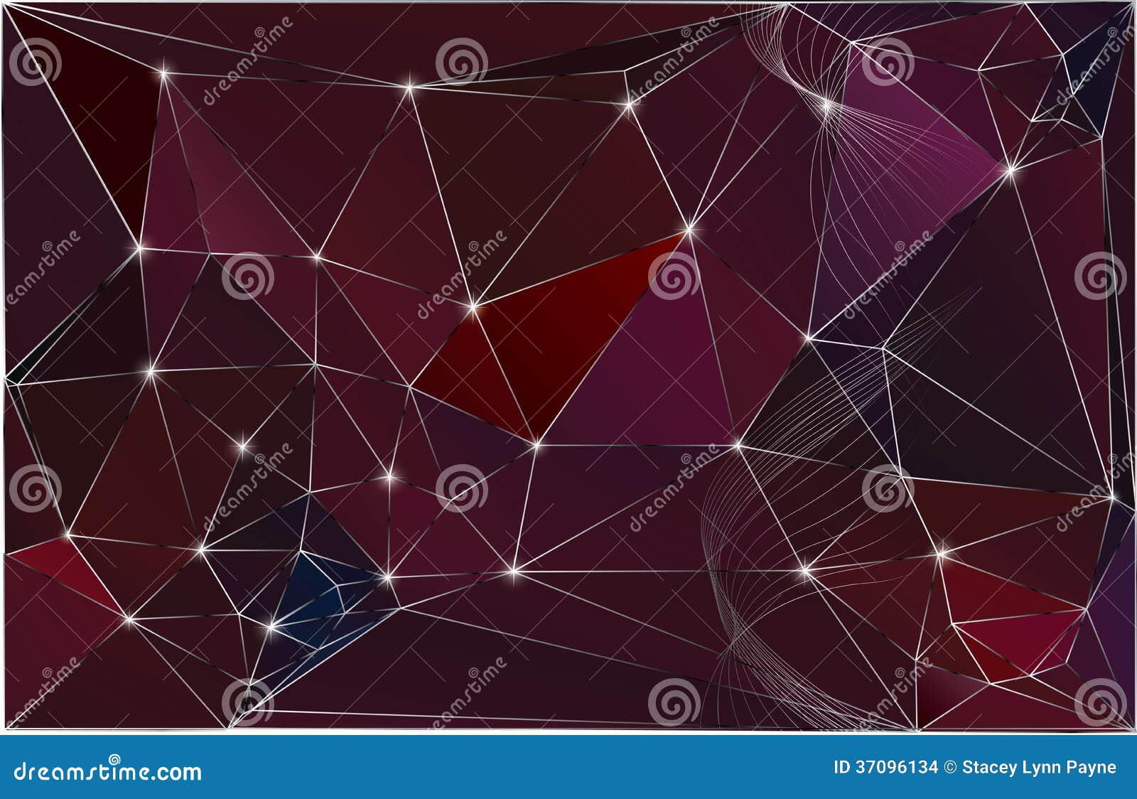 Geometric Starry Abstract stock vector. Illustration of jagged - 37096134