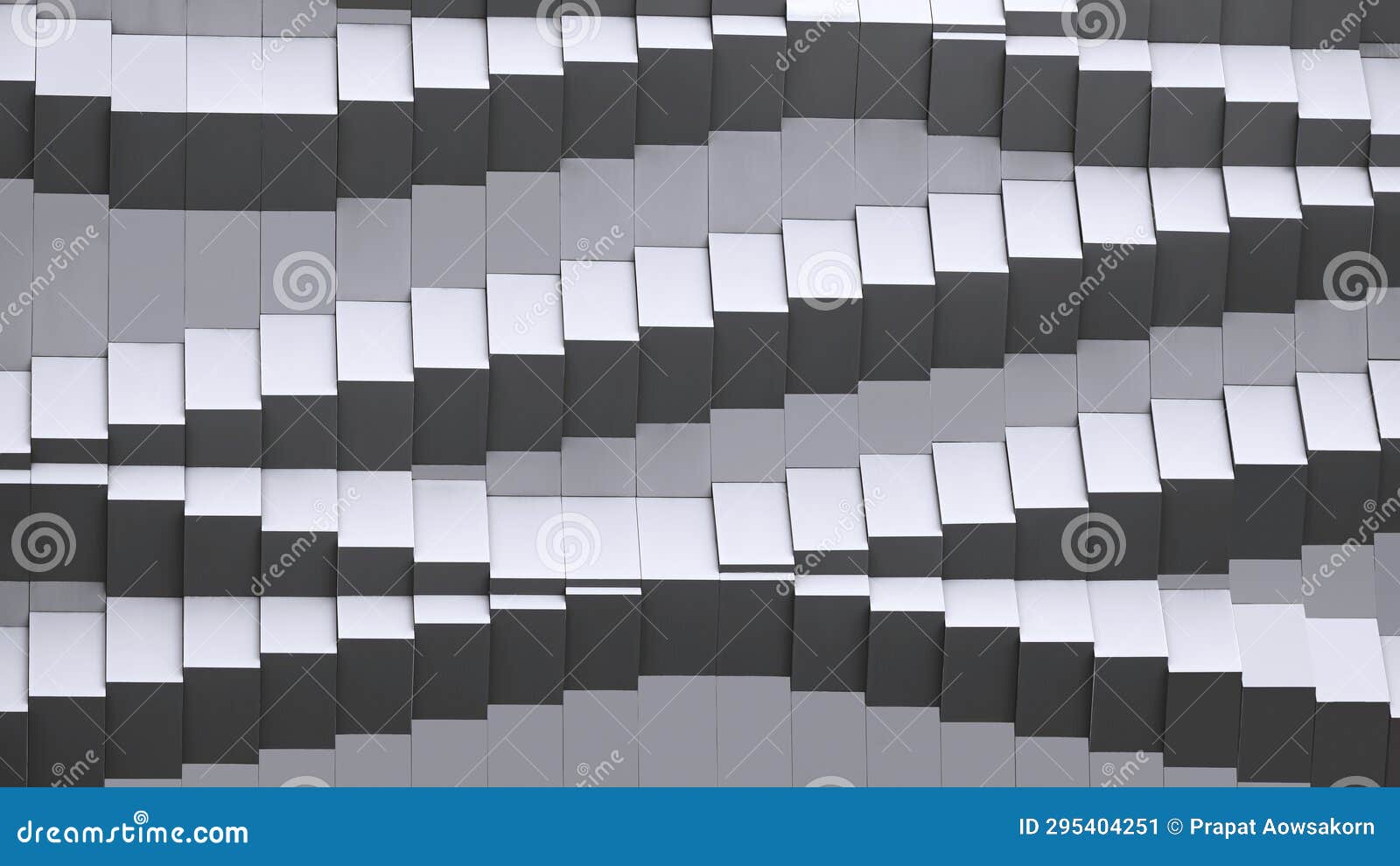 Geometric Steps Pattern of Aluminium Composite Tile Wall Decoration ...