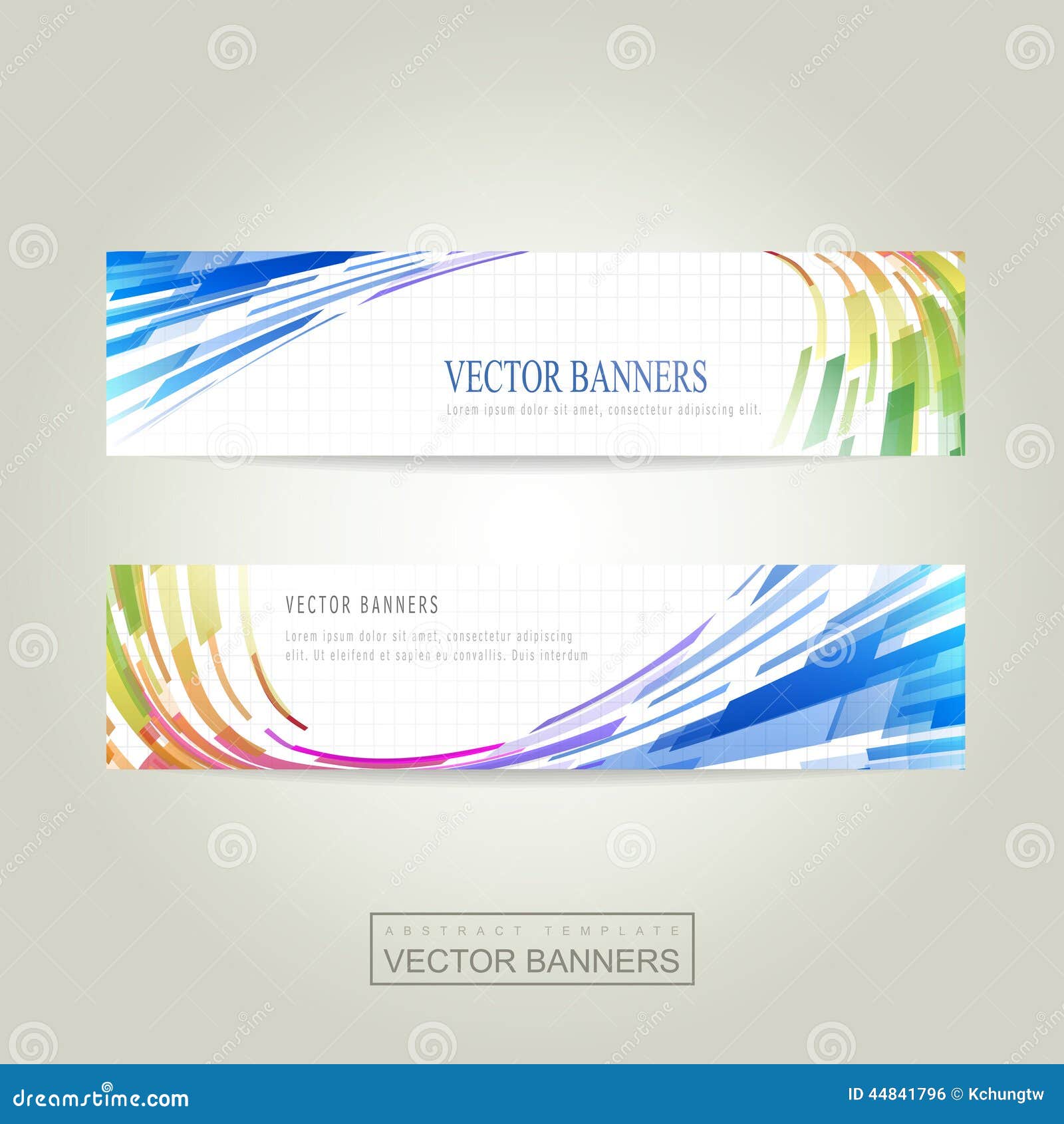 Geometric Streamlined Background Banner Stock Vector - Illustration of ...