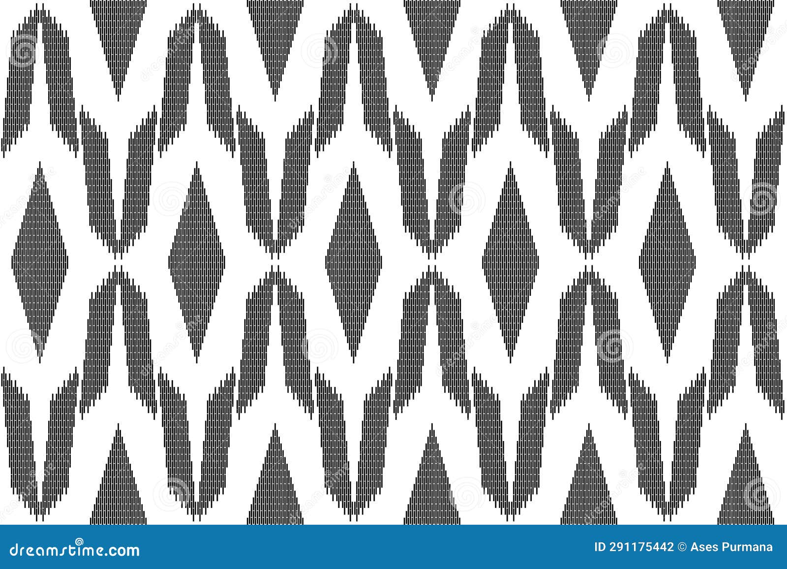Geometric of Stripe Pattern of Ethnic Style. Set 7 Stock Illustration ...