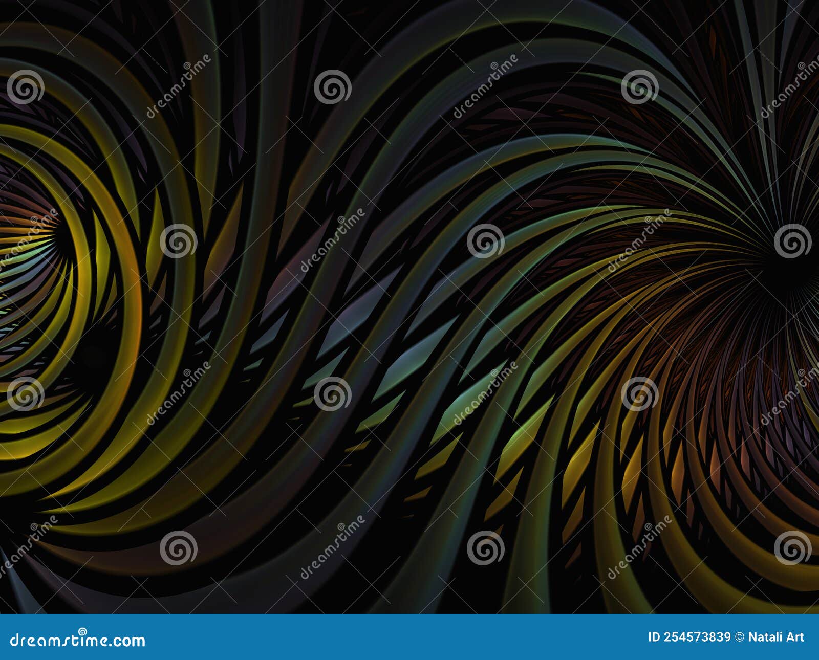 Geometric Stripes, Waves. Abstract Glowing Crossing Lines Pattern Stock ...