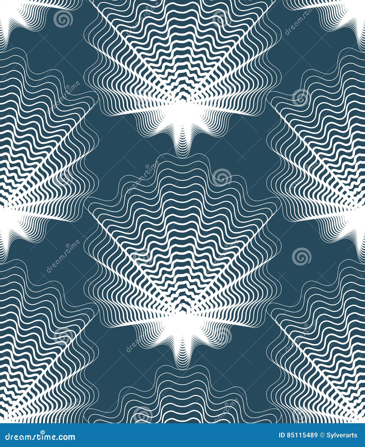 Geometric Stripy Seamless Pattern, Bright Vector Abstract Background ...