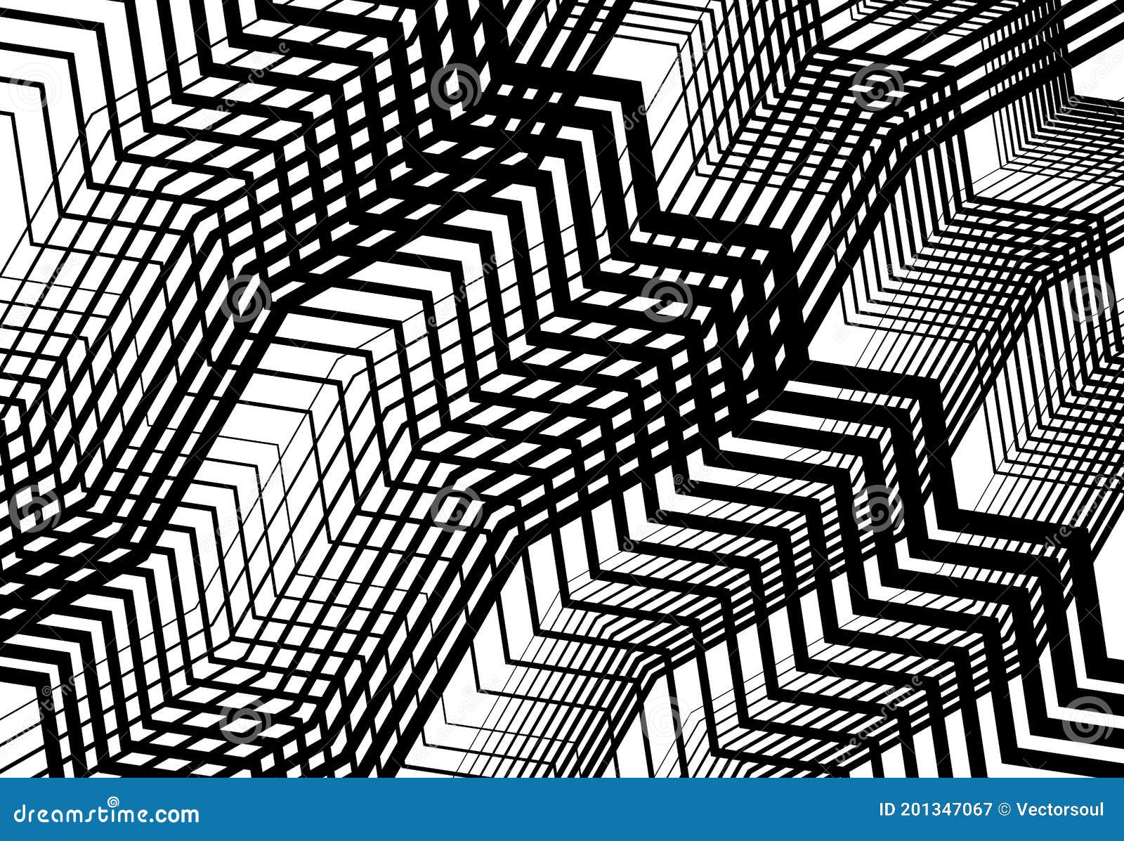 Geometric Structure Angular Angled Lines Stripes Grid Mesh And Trellis Grating Pattern