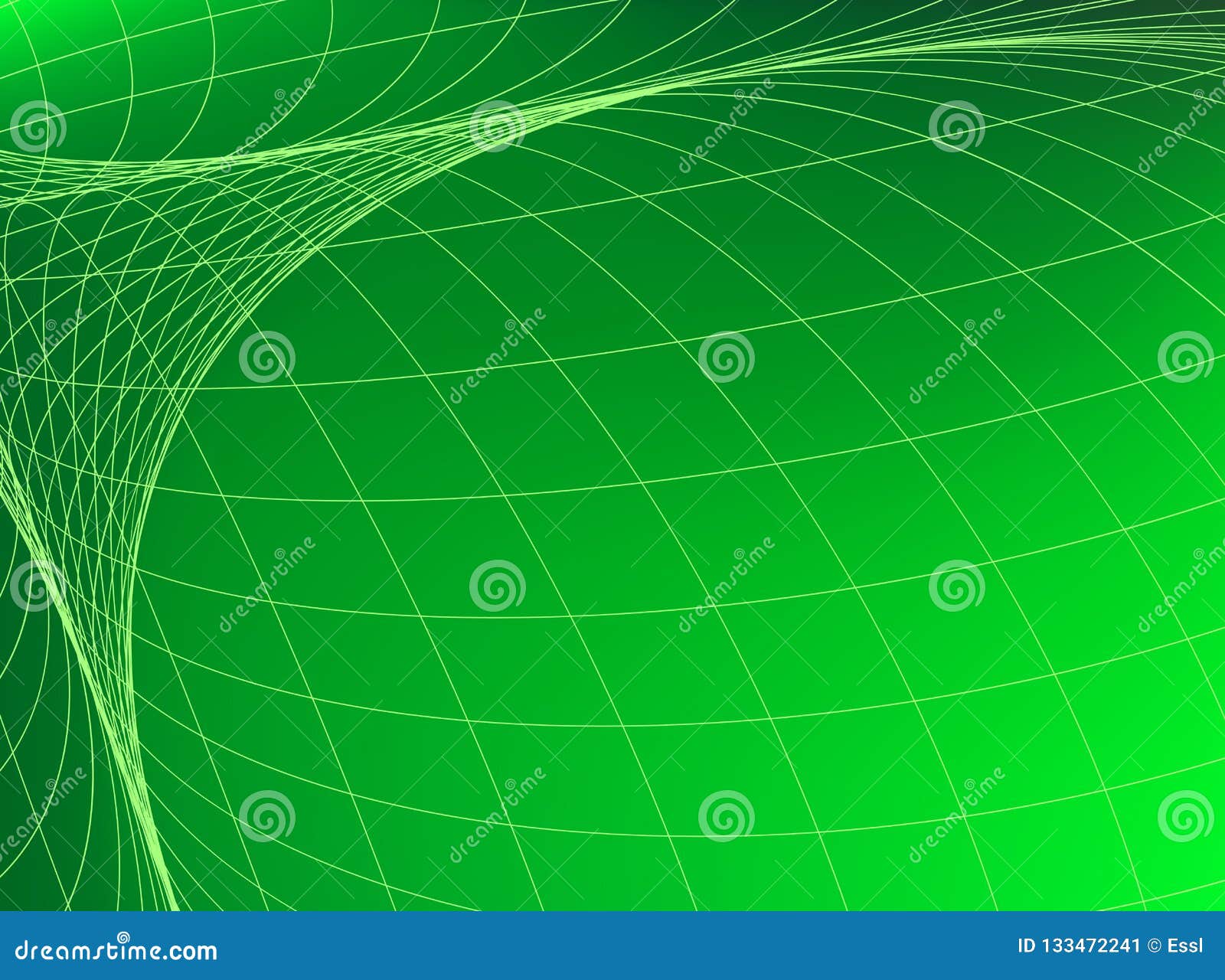 Geometric Structure. Network in Green Space. Abstract Background Stock ...