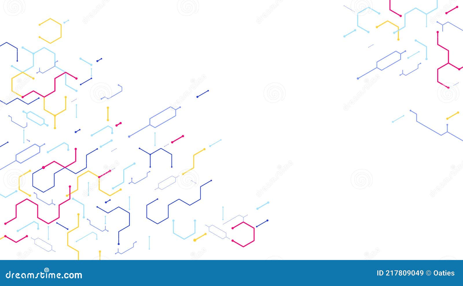 Geometric Tech Pattern Background Stock Vector - Illustration of ...