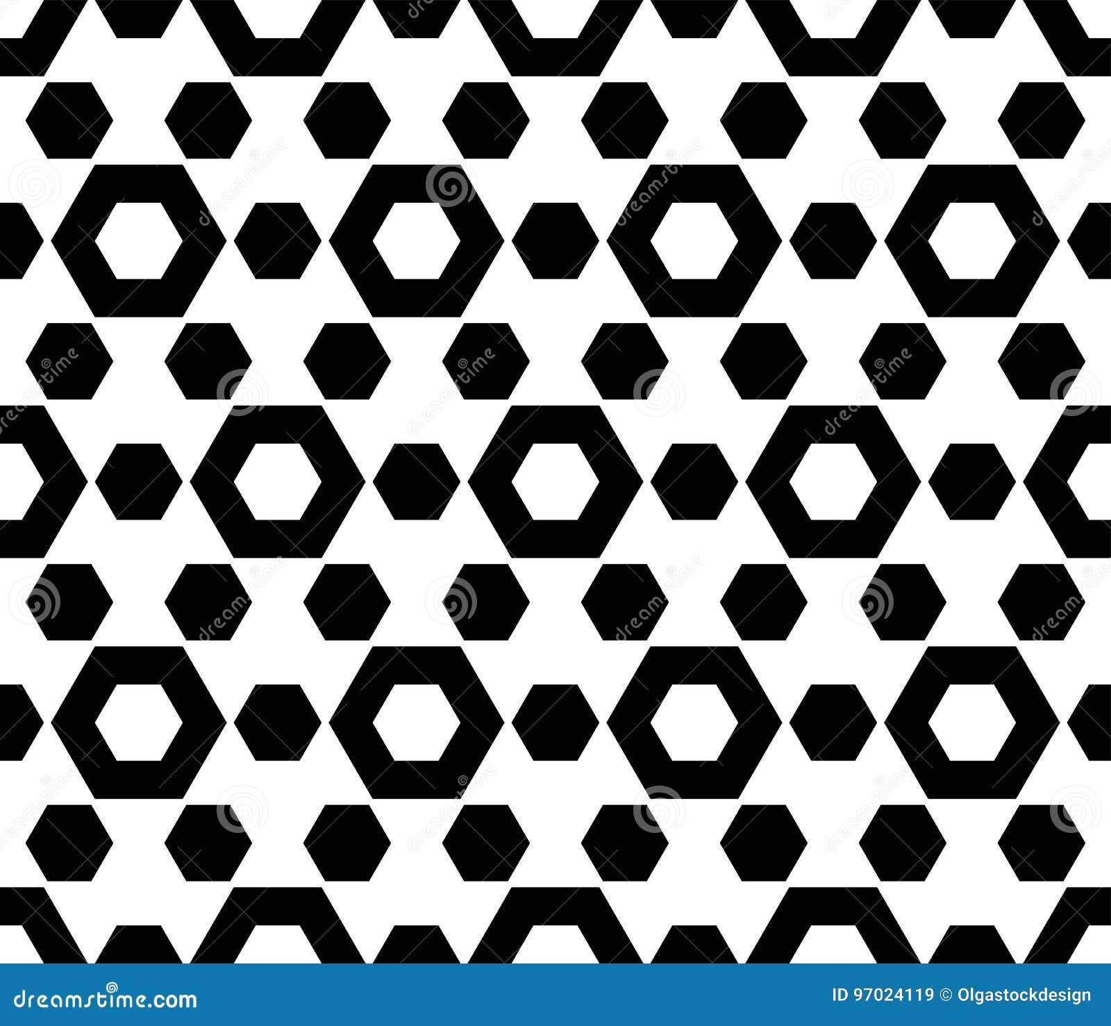 Geometric Texture with Hexagonal Shapes. Stock Vector - Illustration of ...