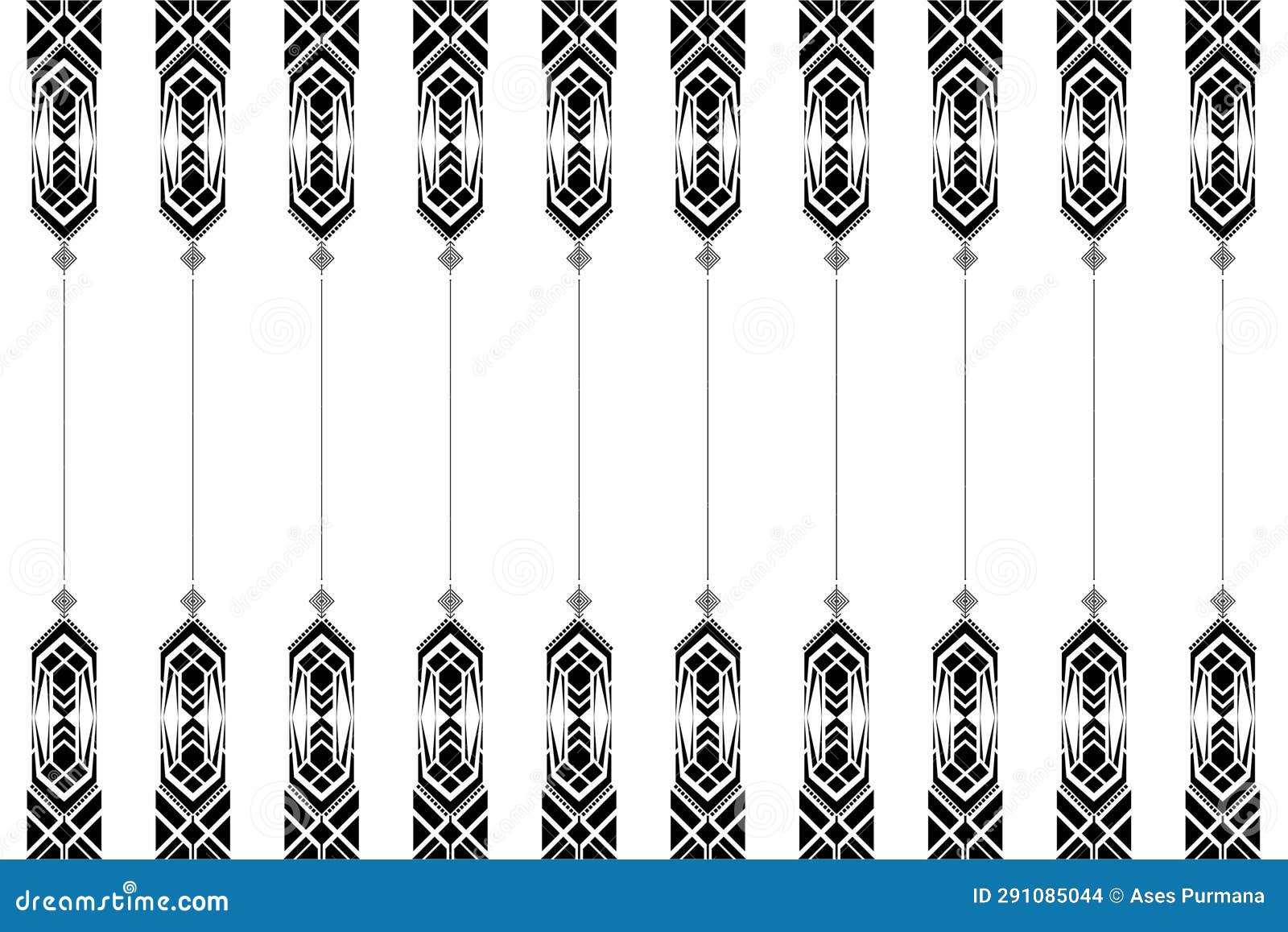 Geometric of Traditional Shield Pattern. Set 2 Stock Photo - Image of ...