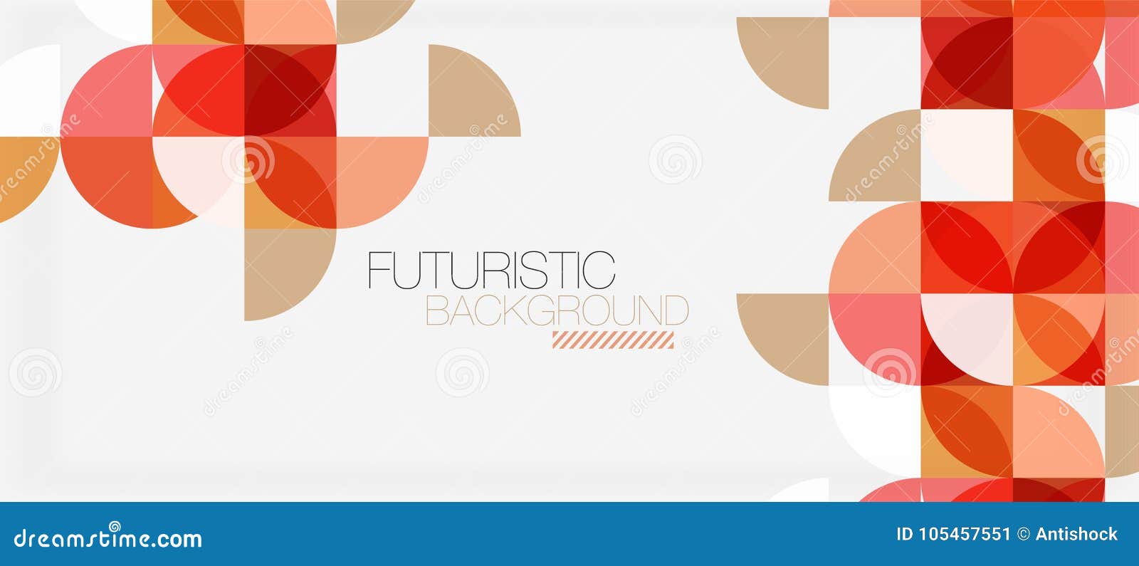 Geometric Triangle and Circle Shape, Wide Abstract Background Stock ...