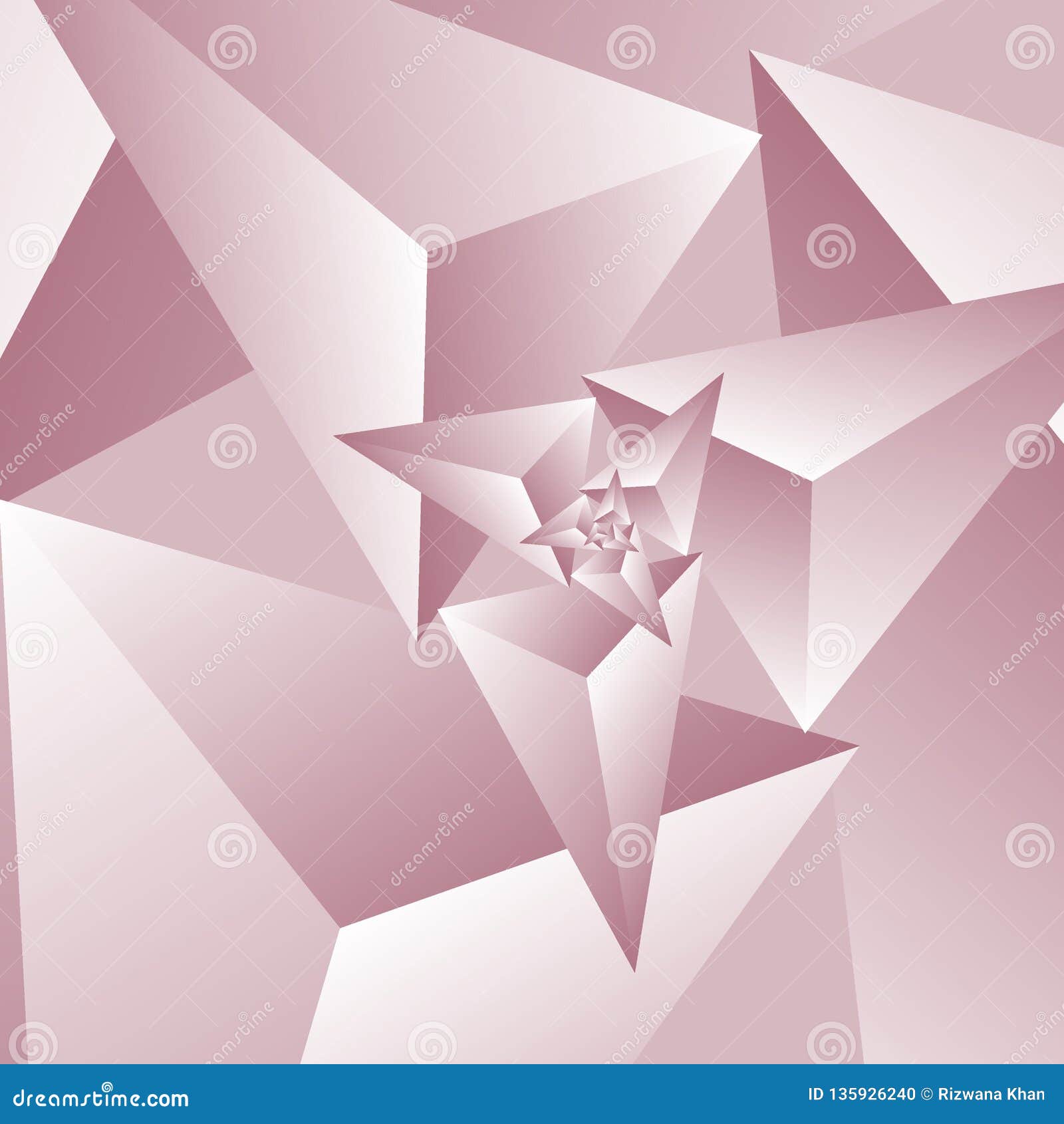 Geometric Triangle Modern Interior Hi-tech Graphics Vector Illustration ...