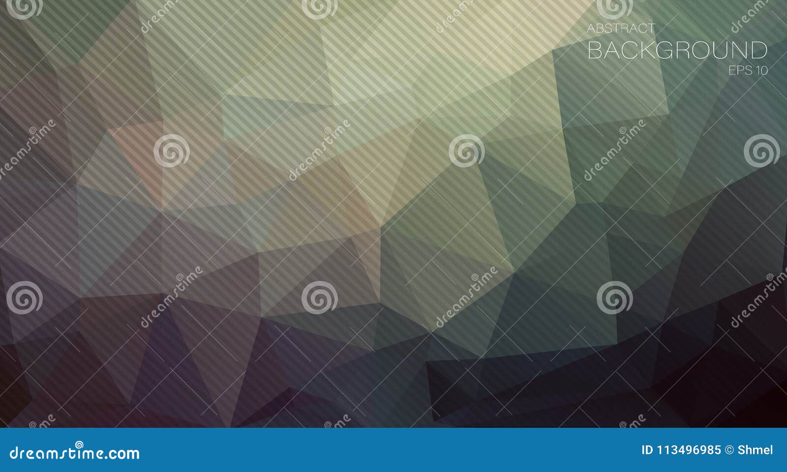Pastel Color Geometric Triangle Wallpaper Stock Vector - Illustration ...