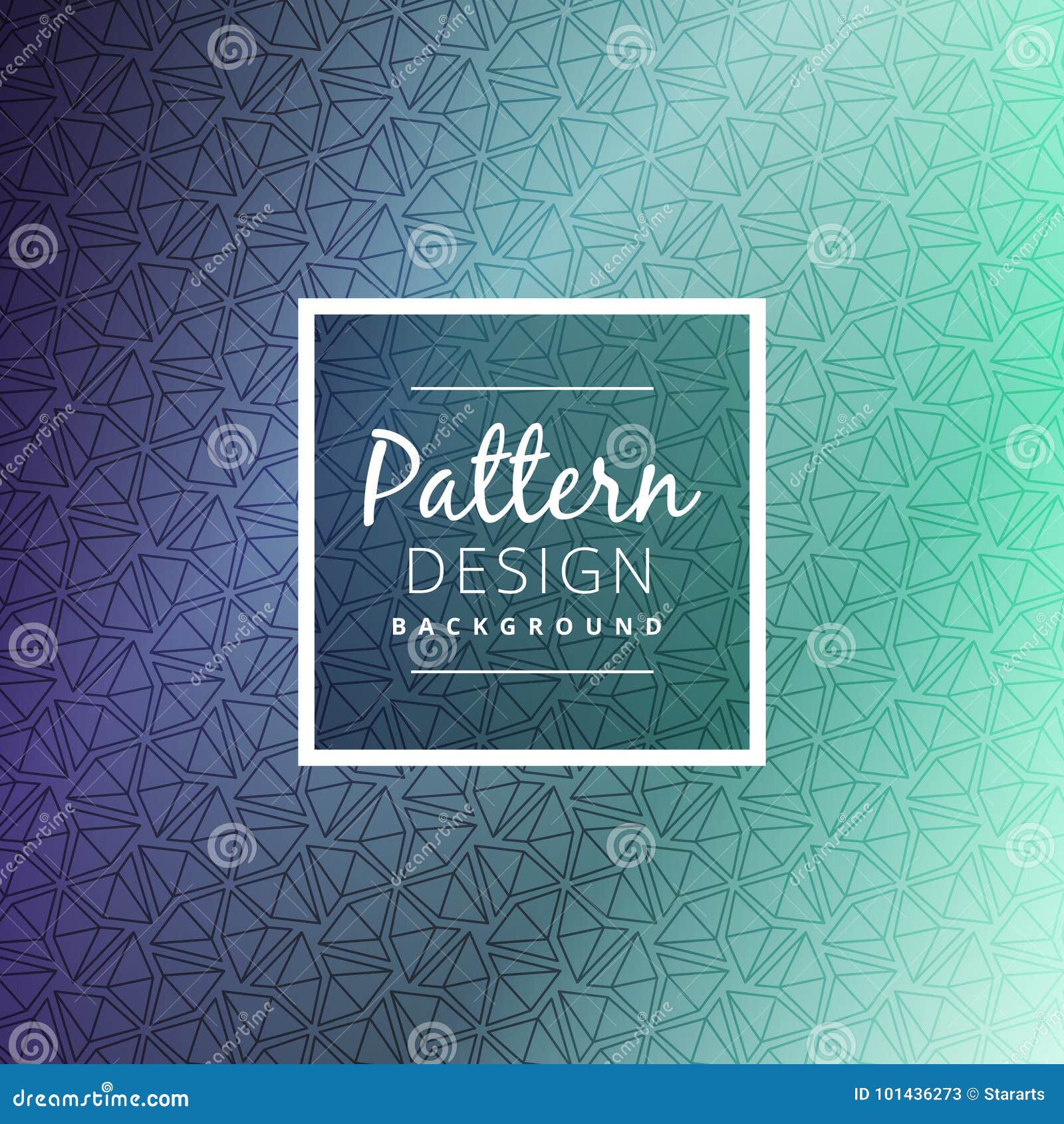 Geometric Triangle Shape Pattern Vector Design Illustration Stock ...