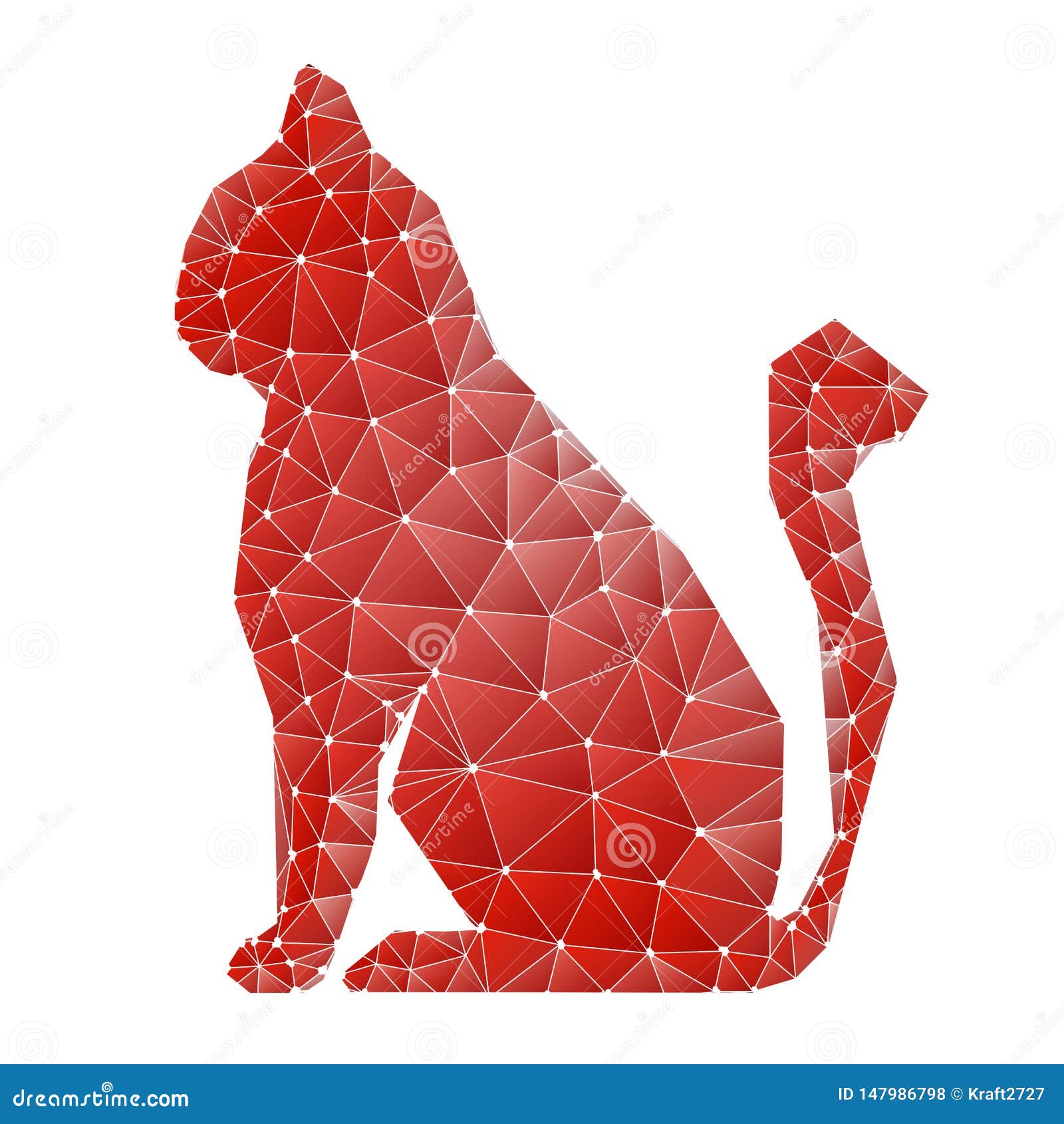 Triangular Cat Stock Illustrations – 362 Triangular Cat Stock ...
