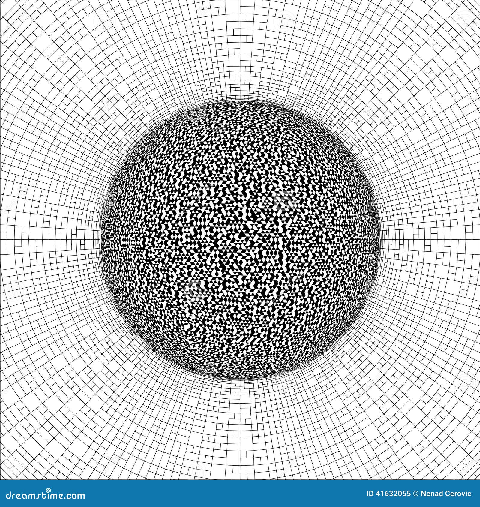 Geometric Union Sphere Made of Triangles with Toru Stock Vector ...