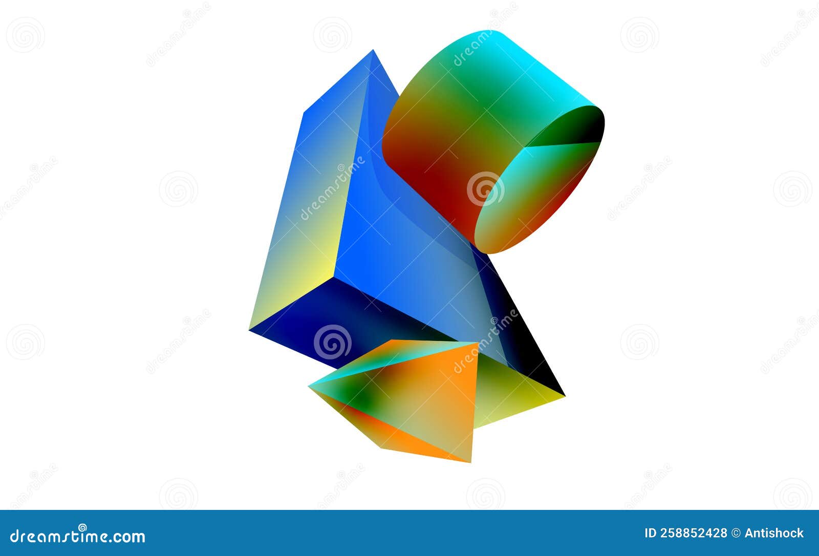 Geometric Vector Abstract Background Template Stock Vector ...