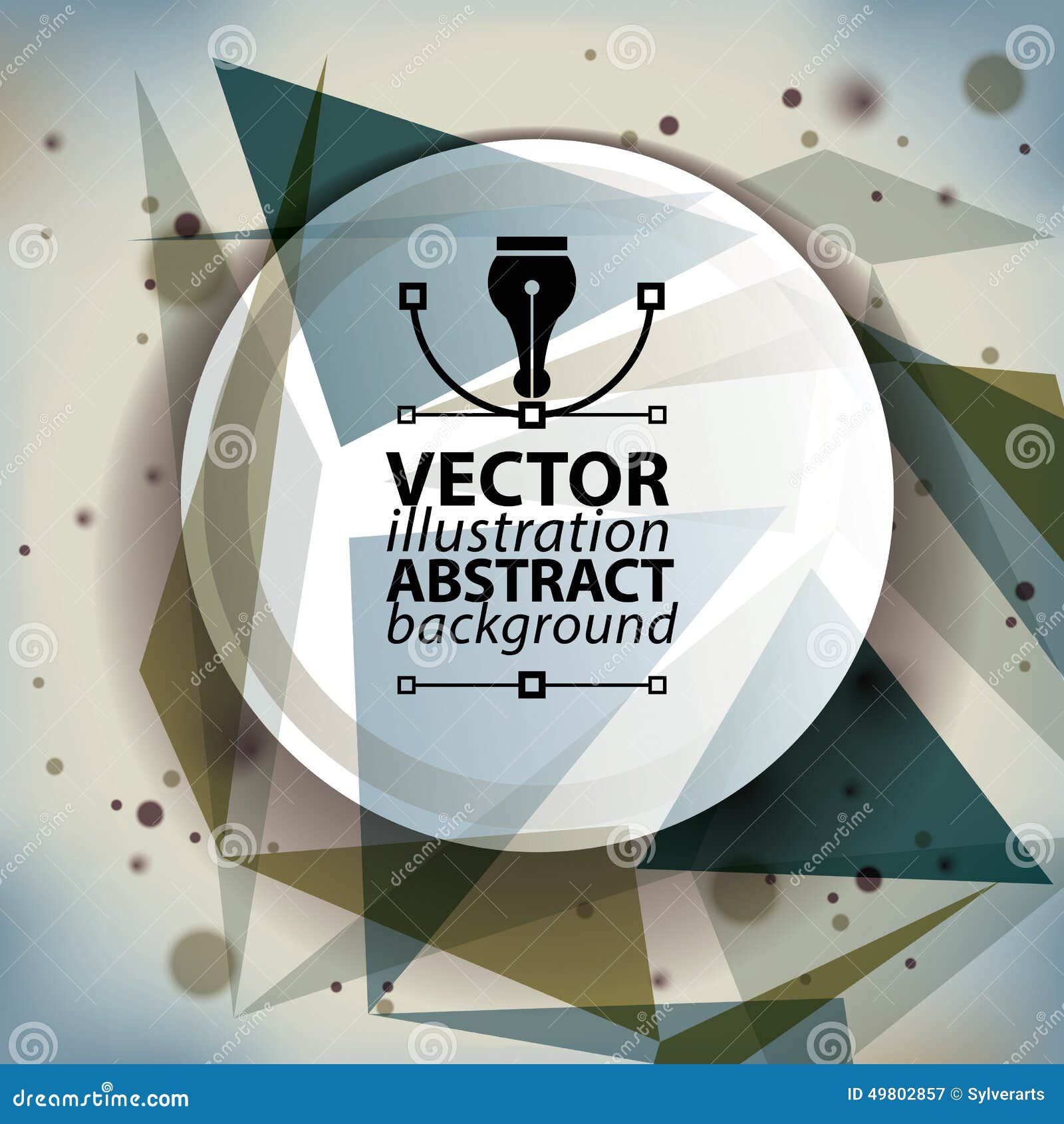 Geometric Vector Abstract 3D Complicated Op Art Backdrop, Stock Vector ...