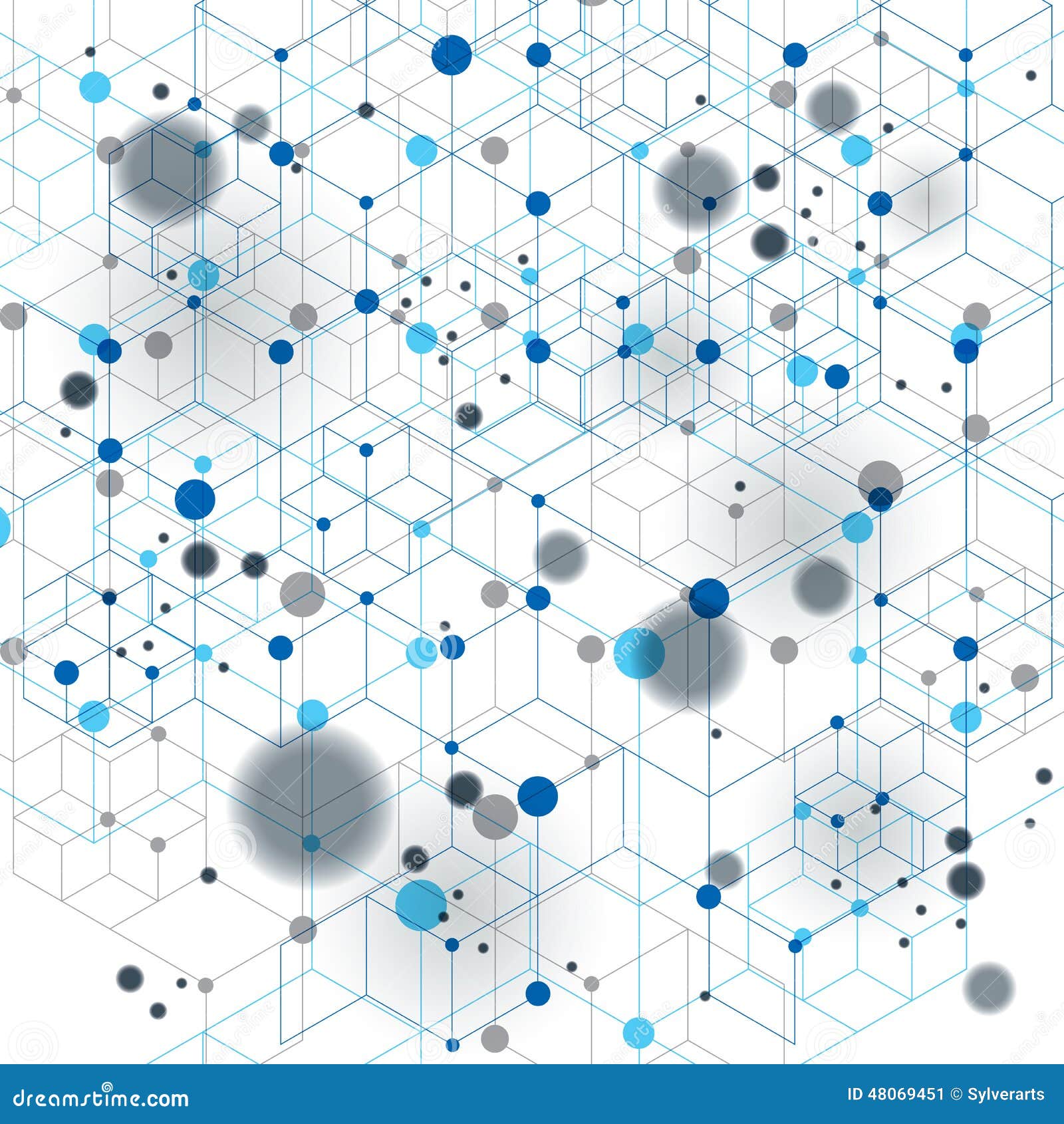 Geometric Vector Abstract 3D Complicated Op Art Backdrop, Eps10 Stock ...