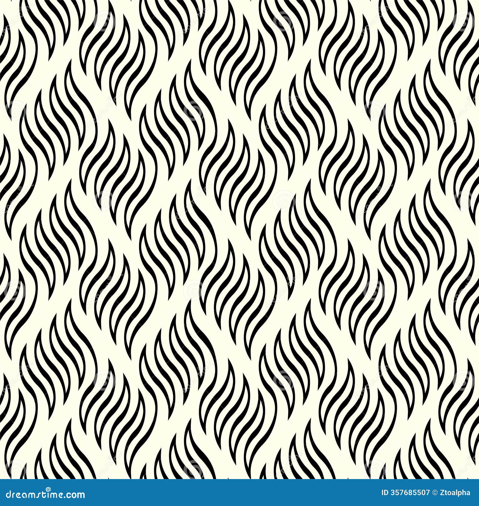 Seamless Pattern of Continuous Line Design Stock Illustration ...