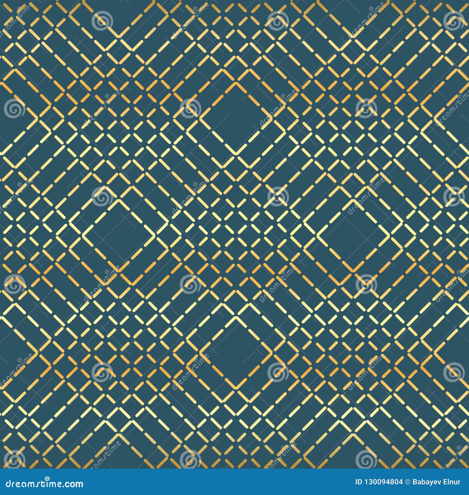 Geometric Vector Golden Line Pattern. Seamless Abstract Texture for ...