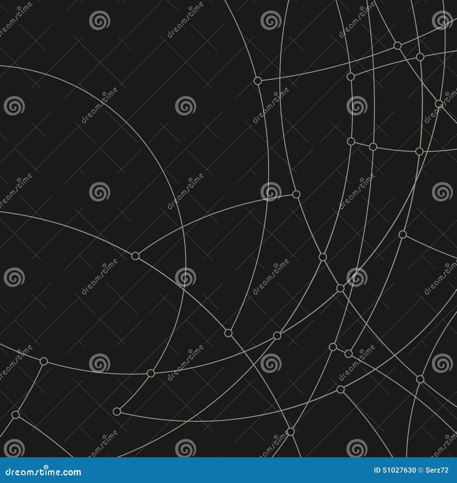 Geometric Vector Pattern,curves and Circles Stock Vector - Illustration ...