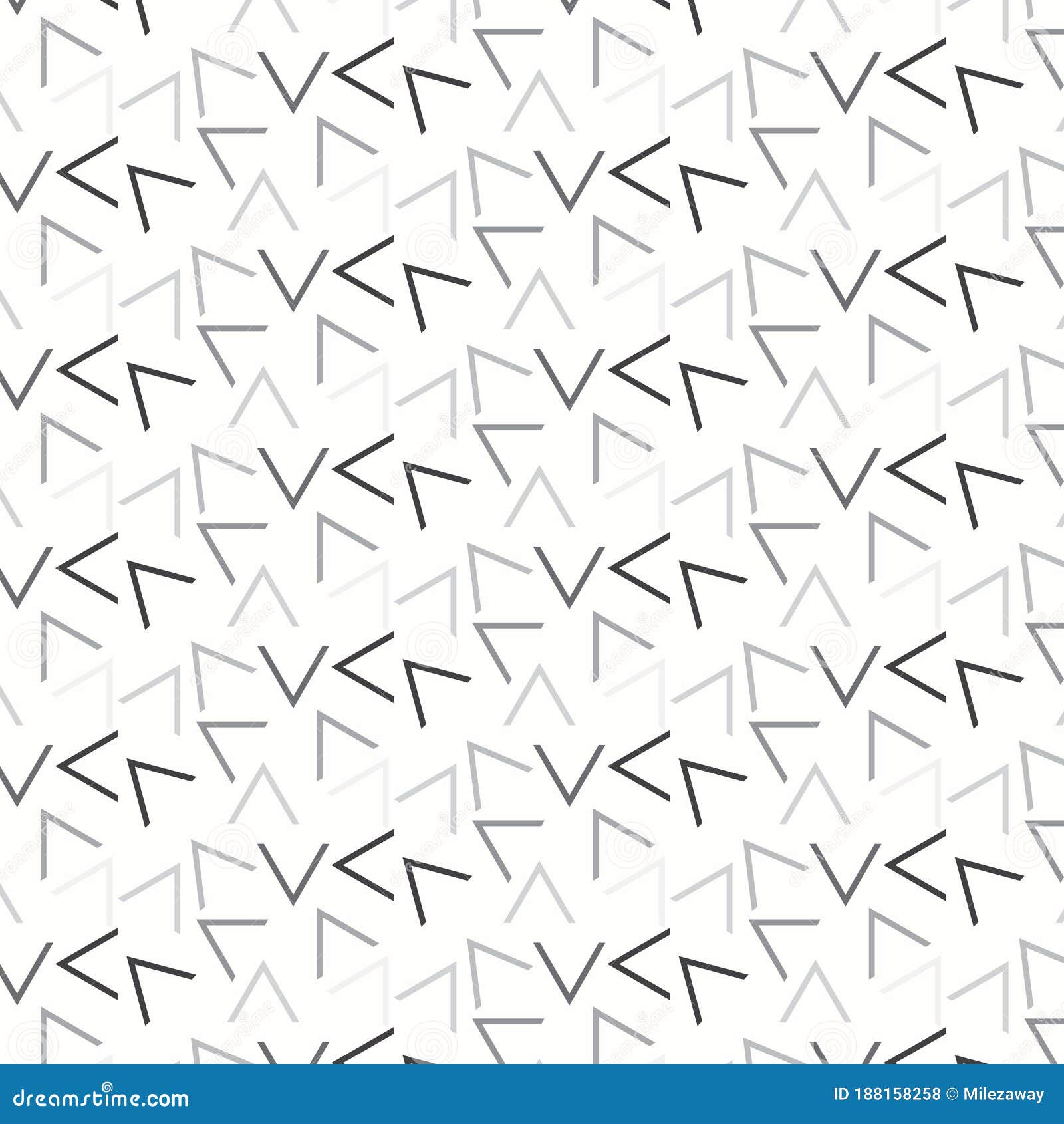 Geometric Vector Pattern, Repeating Chaotic Triangle or Chevron Shape ...