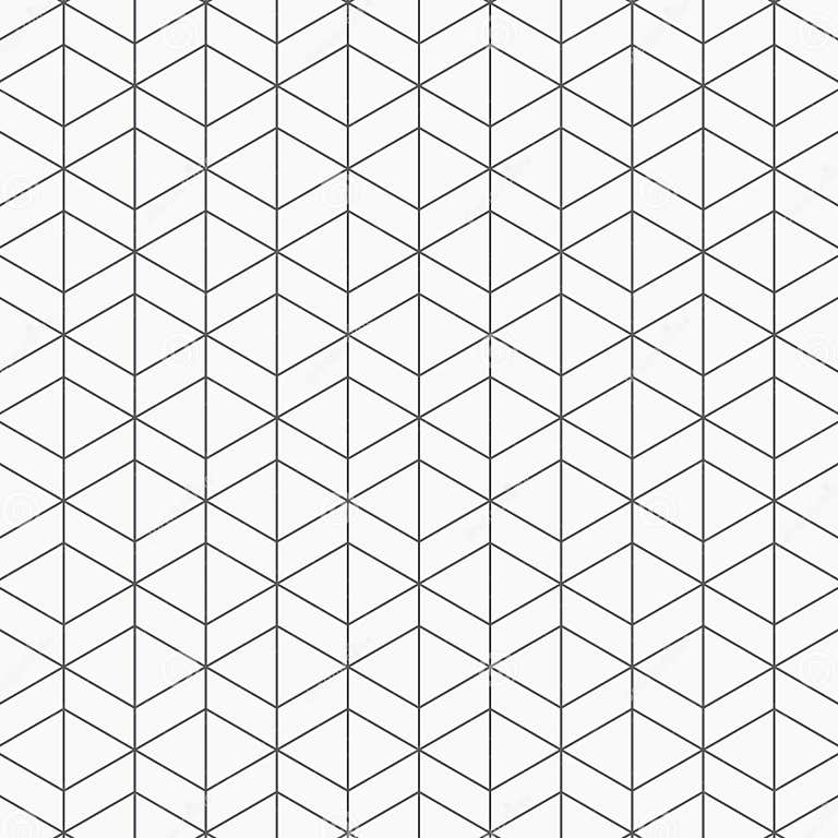 Geometric Vector Pattern, Repeating Linear Triangle and Zigzag. Pattern ...