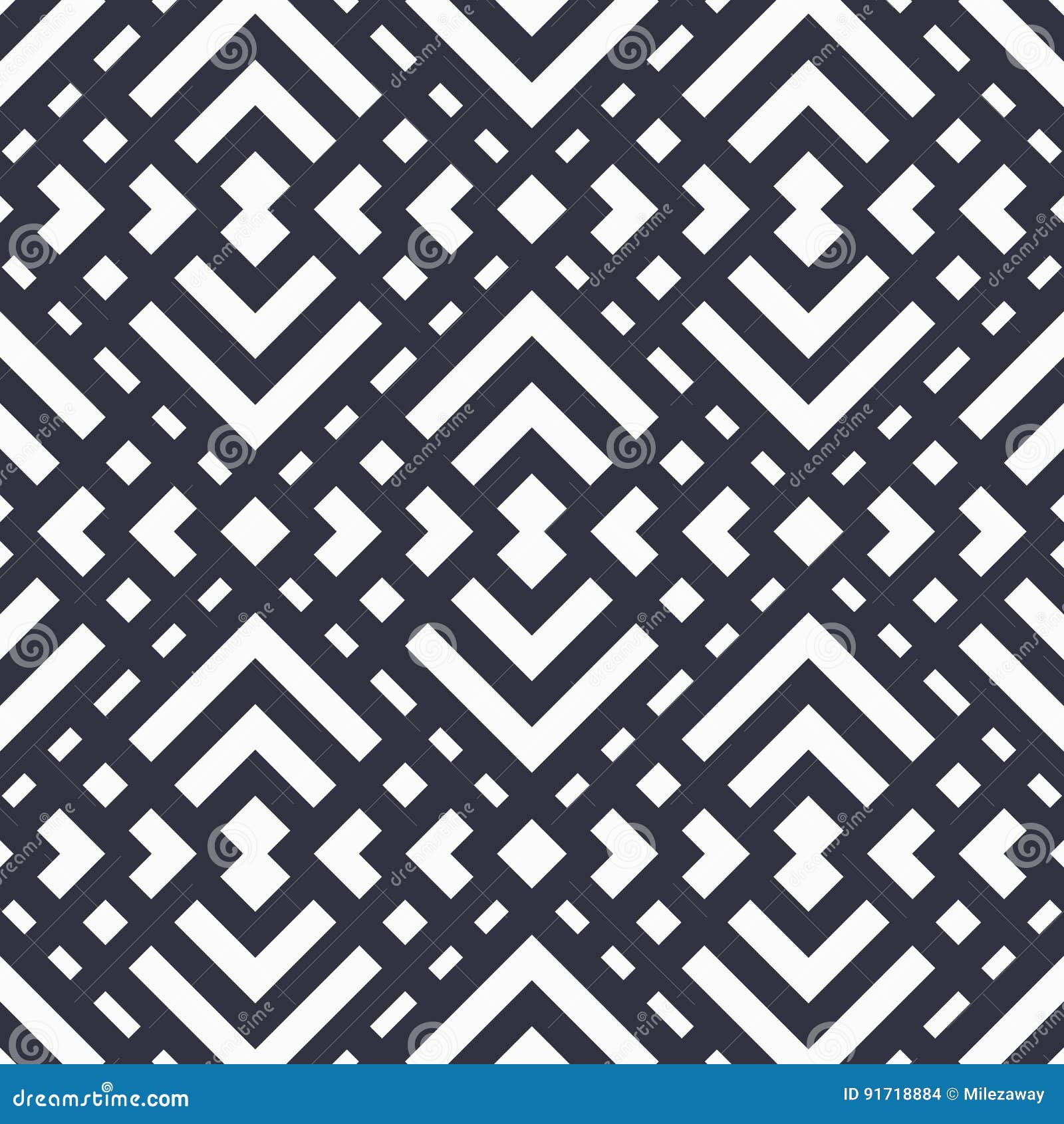 Geometric Vector Pattern, Repeating Rhombus Stripe Line. Stock Vector ...