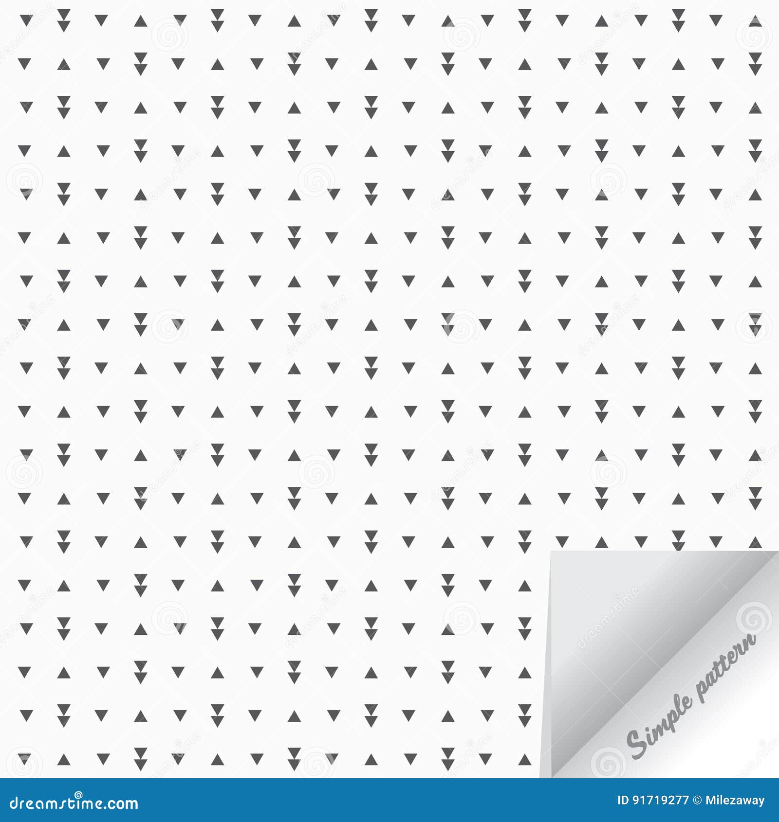 Geometric Vector Pattern, Repeating Small Triangle, Play, Forward ...