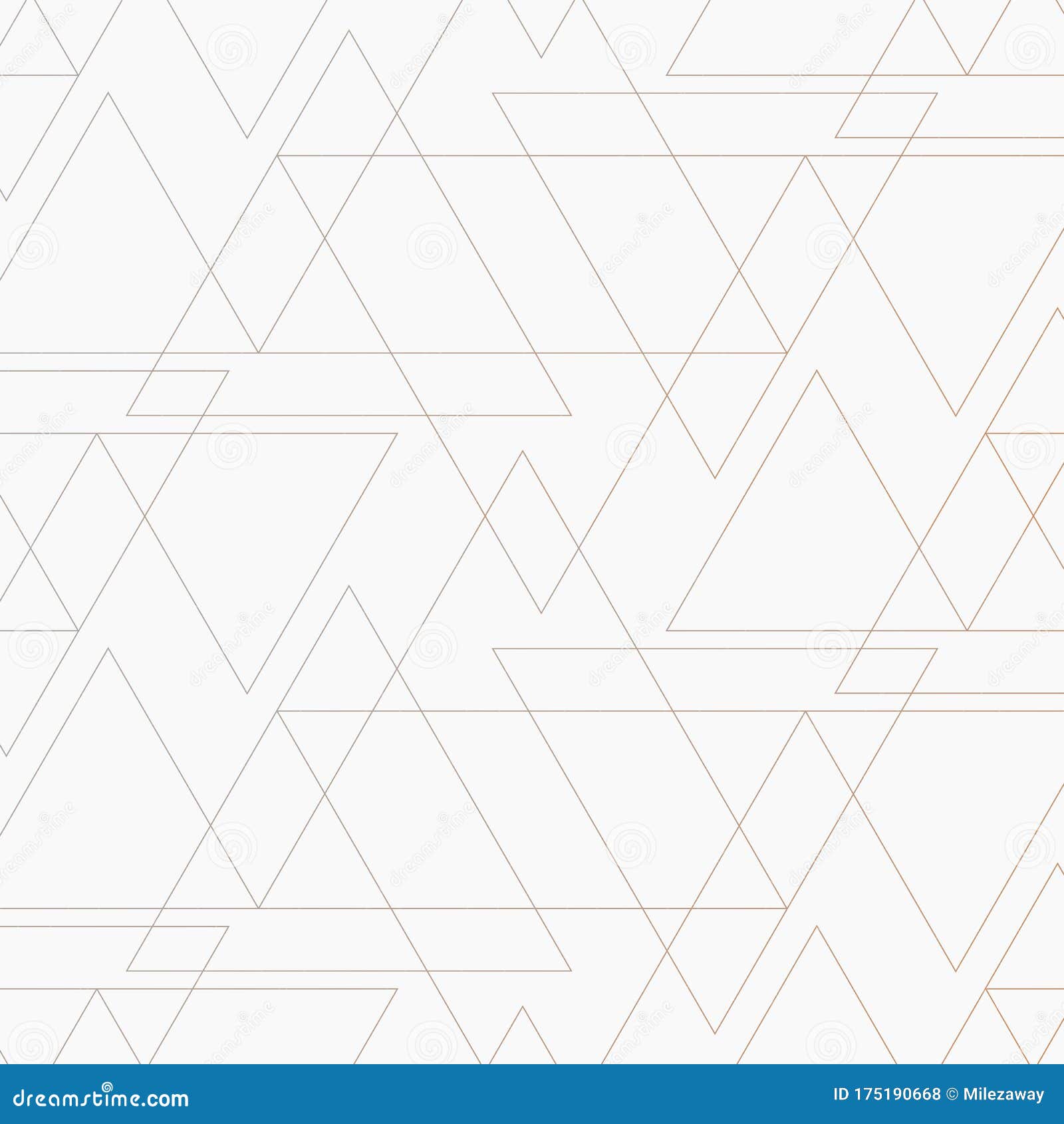 Geometric Vector Pattern, Repeating Thin Line Triangle Shape with ...