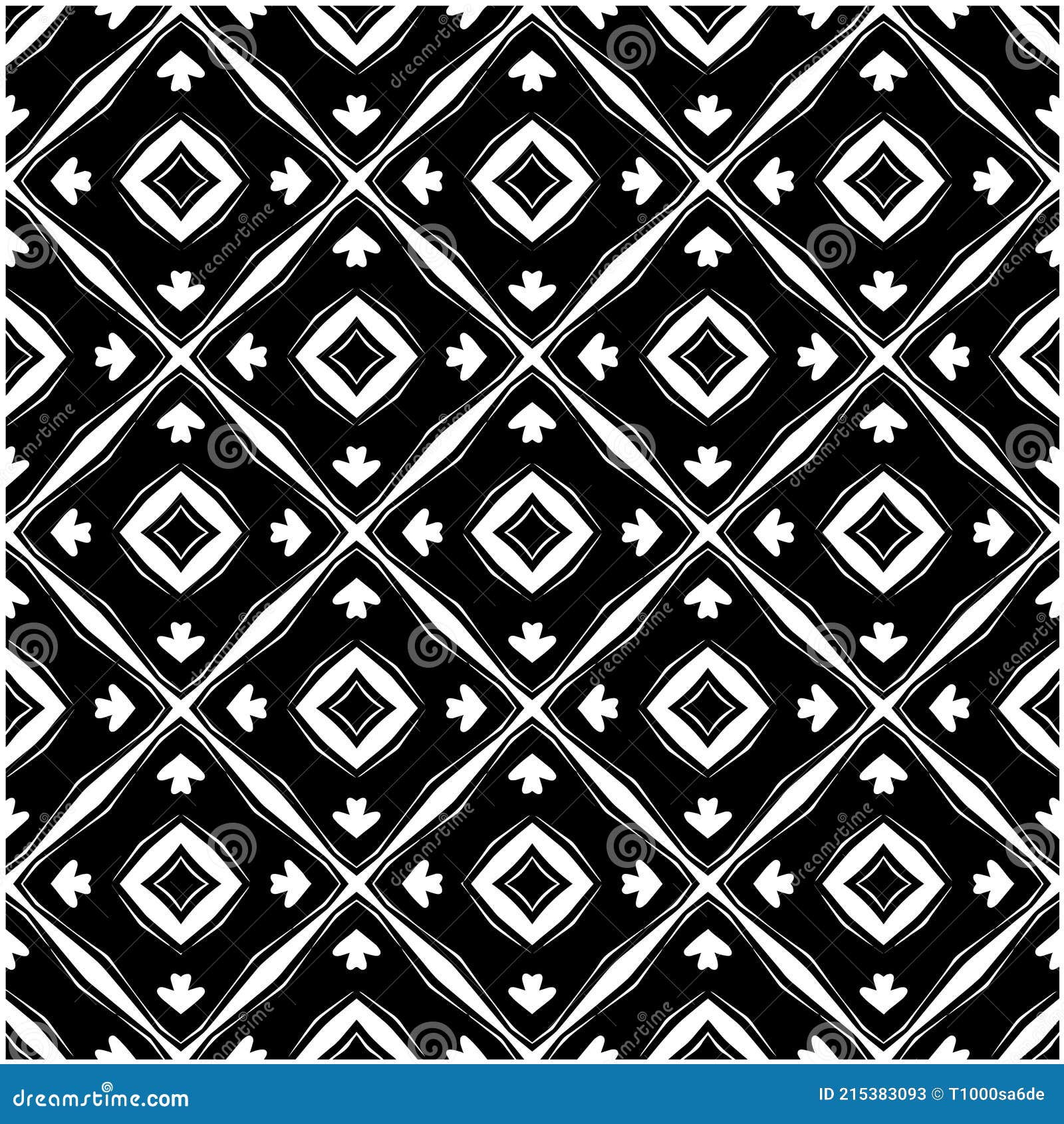 Geometric Vector Pattern with Triangular Elements. Seamless Abstract ...