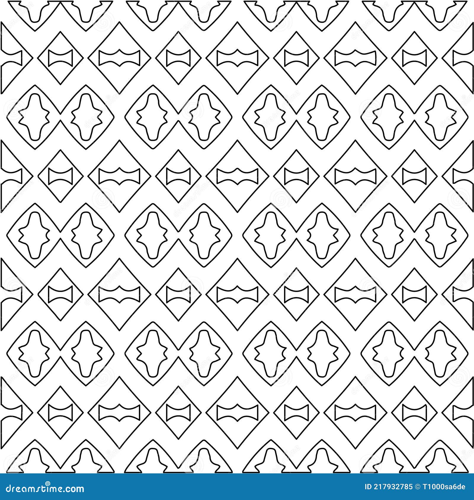 Geometric Vector Pattern with Triangular Elements. Seamless Abstract ...
