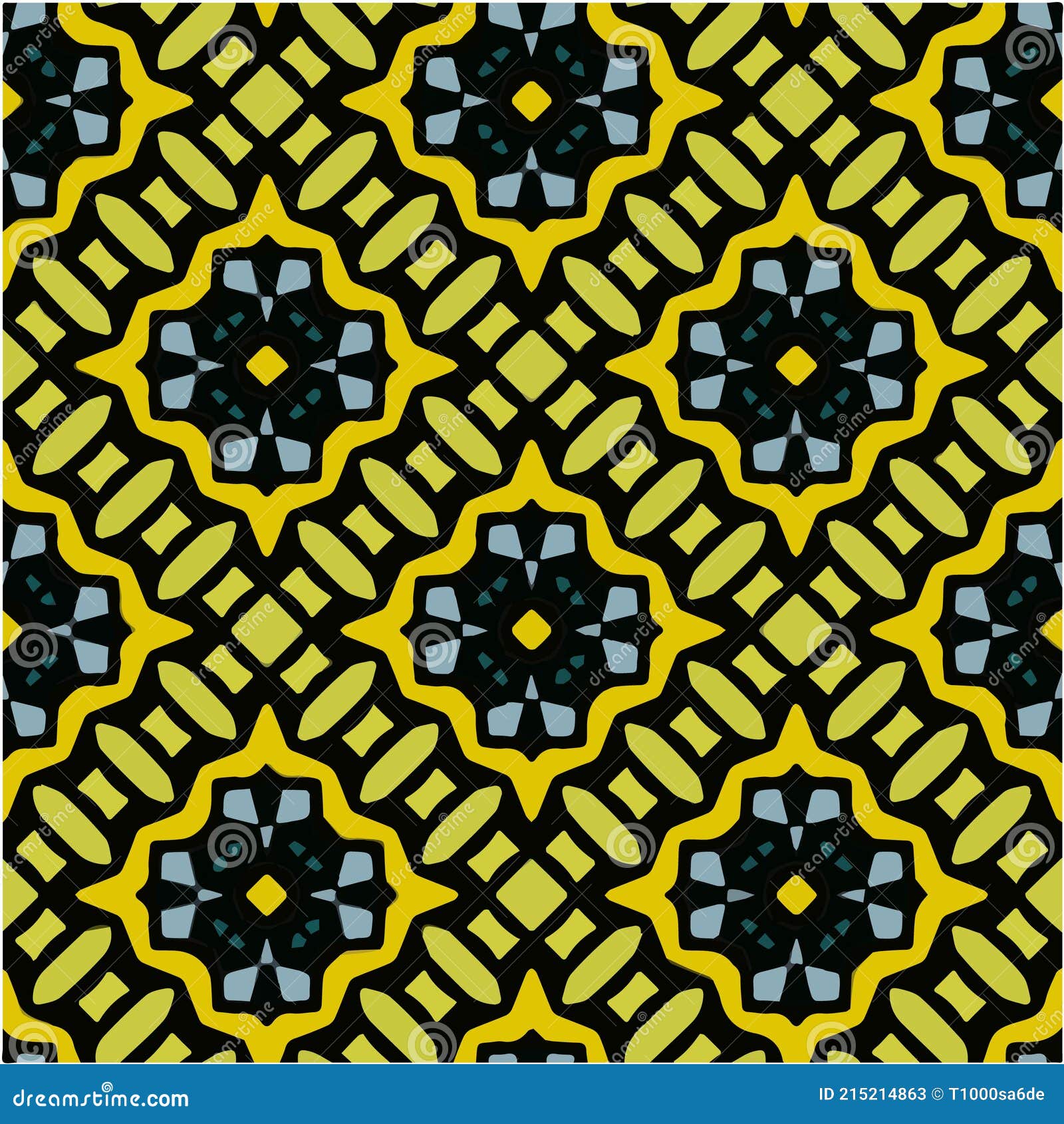 Geometric Vector Pattern with Triangular Elements. Seamless Abstract ...