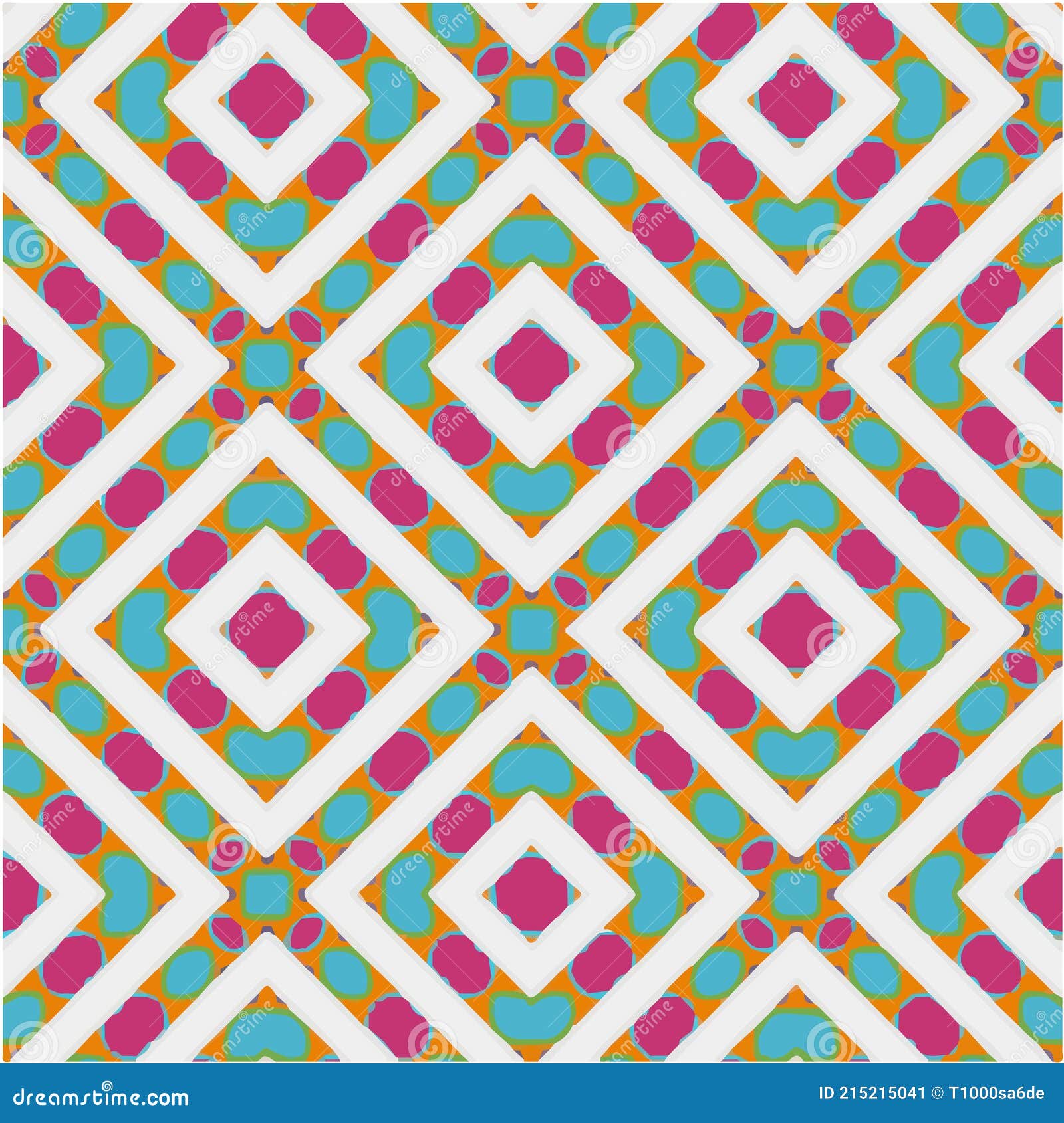 Geometric Vector Pattern with Triangular Elements. Seamless Abstract ...