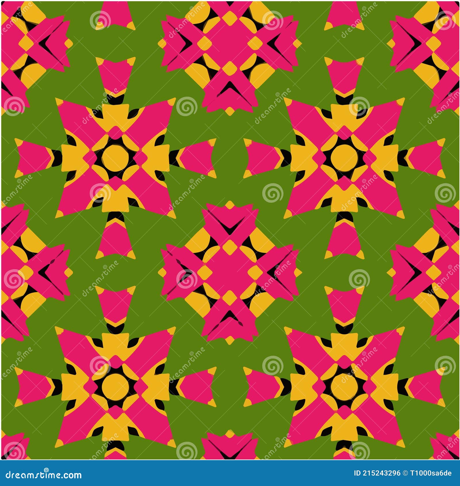 Geometric Vector Pattern with Triangular Elements. Seamless Abstract ...