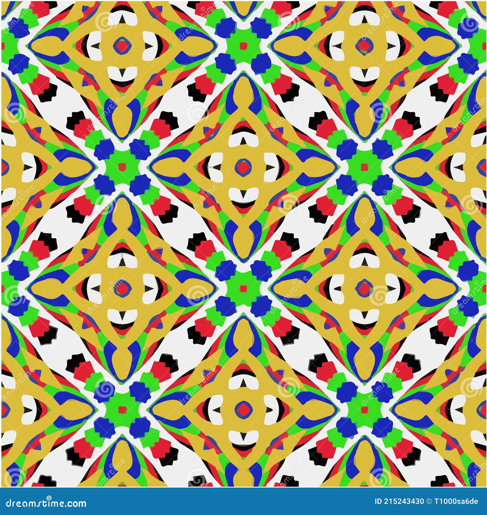 Geometric Vector Pattern with Triangular Elements. Seamless Abstract ...